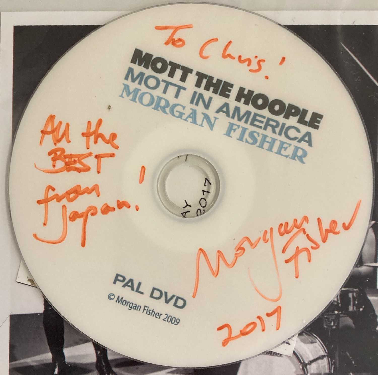 Lot 25 - MOTT THE HOOPLE SIGNED LIMITED EDITION BOOK.