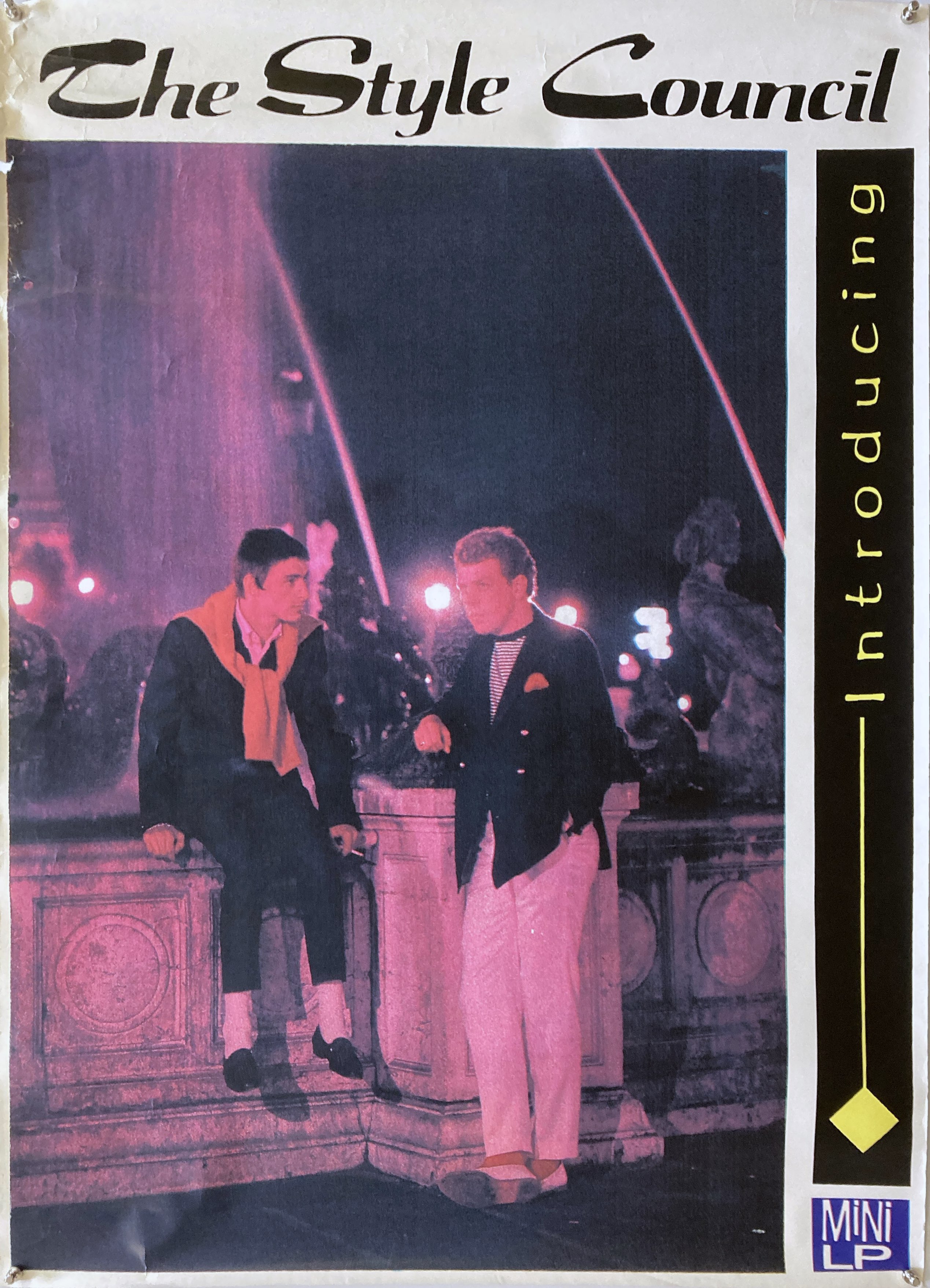 Lot 468 - PAUL WELLER/STYLE COUNCIL POSTERS.