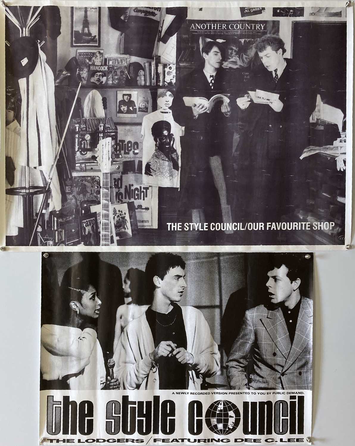 Lot 468 - PAUL WELLER/STYLE COUNCIL POSTERS.