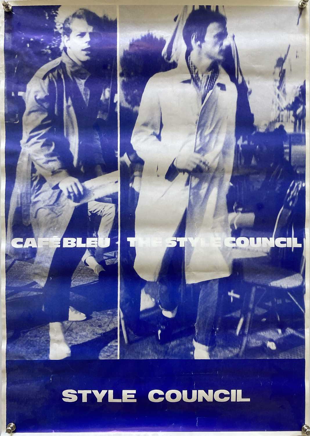 Lot 468 - PAUL WELLER/STYLE COUNCIL POSTERS.