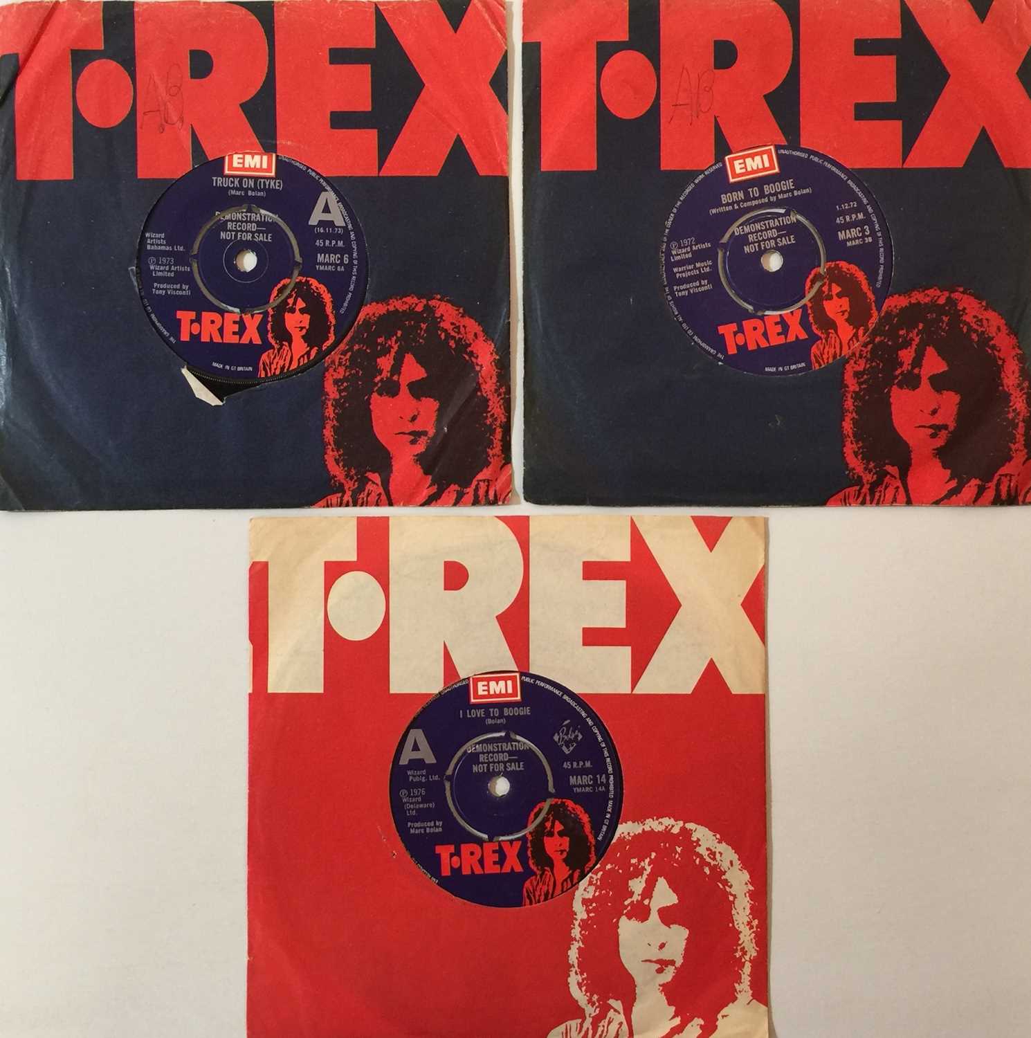 Lot 750 - T REX - 7" DEMO RARITIES - ORIGINALLY OWNED