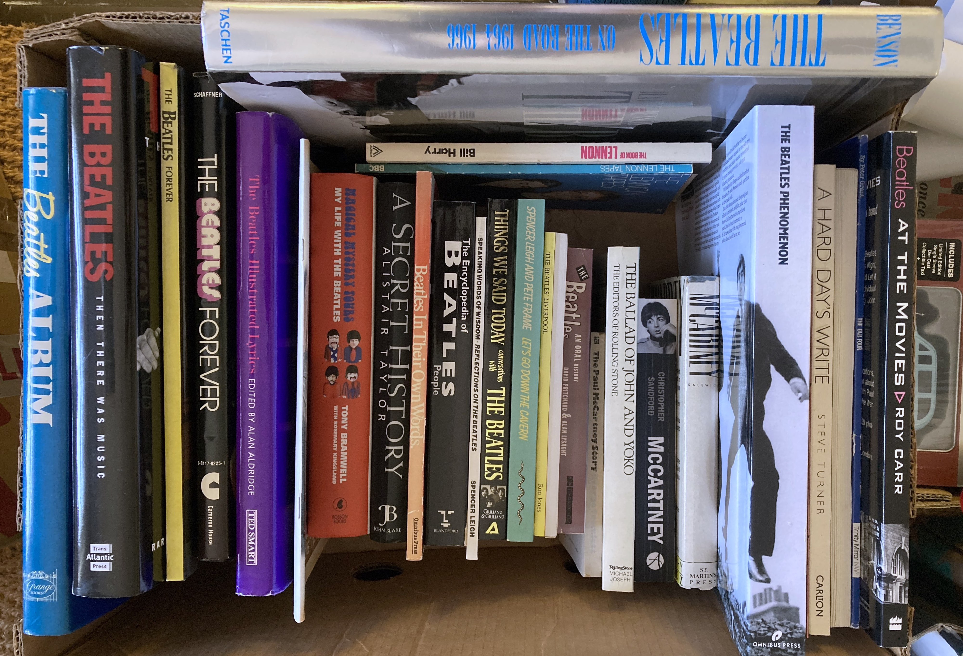 Lot 220 - BEATLES BOOKS, MAGAZINES, POSTERS.