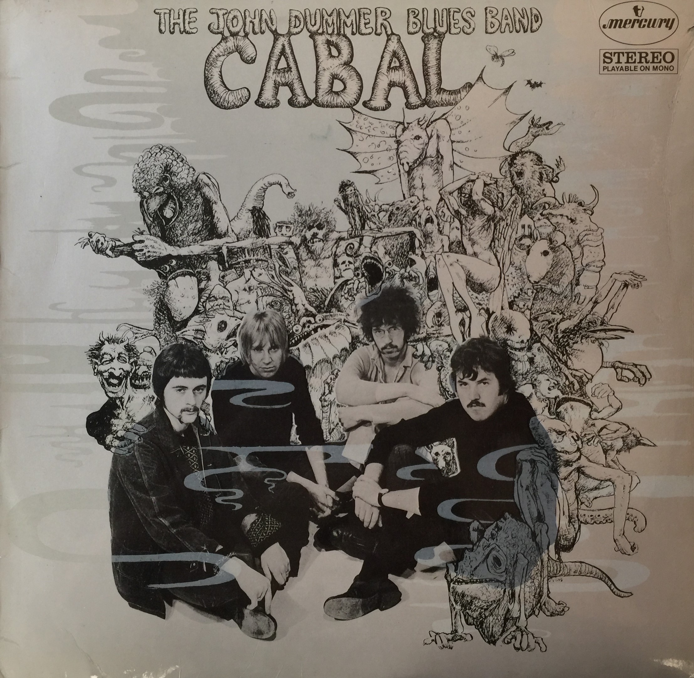 Lot 636 - THE JOHN DUMMER BLUES BAND - CABAL LP