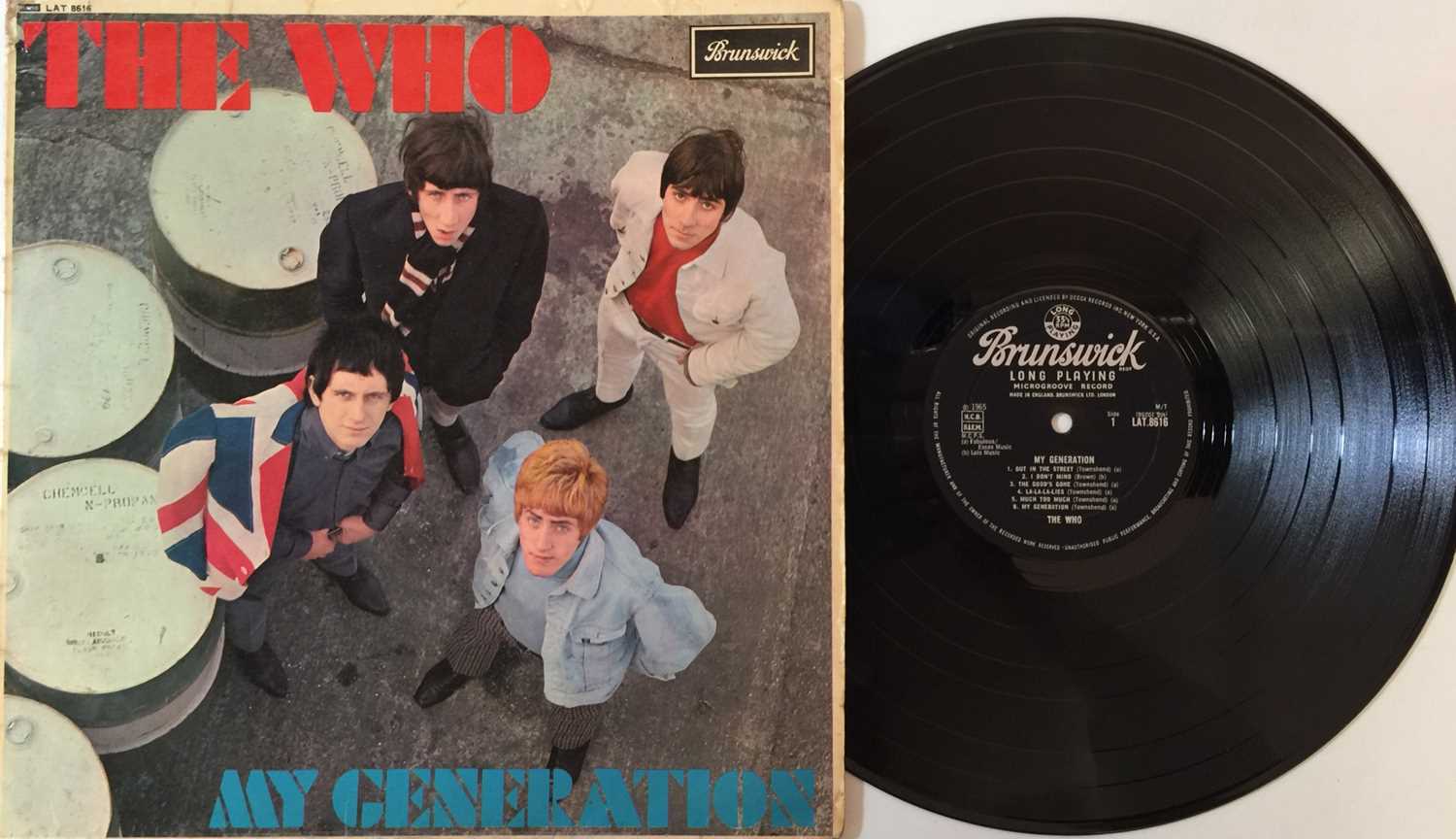 Lot 771 - THE WHO - MY GENERATION LP (ORIGINAL UK