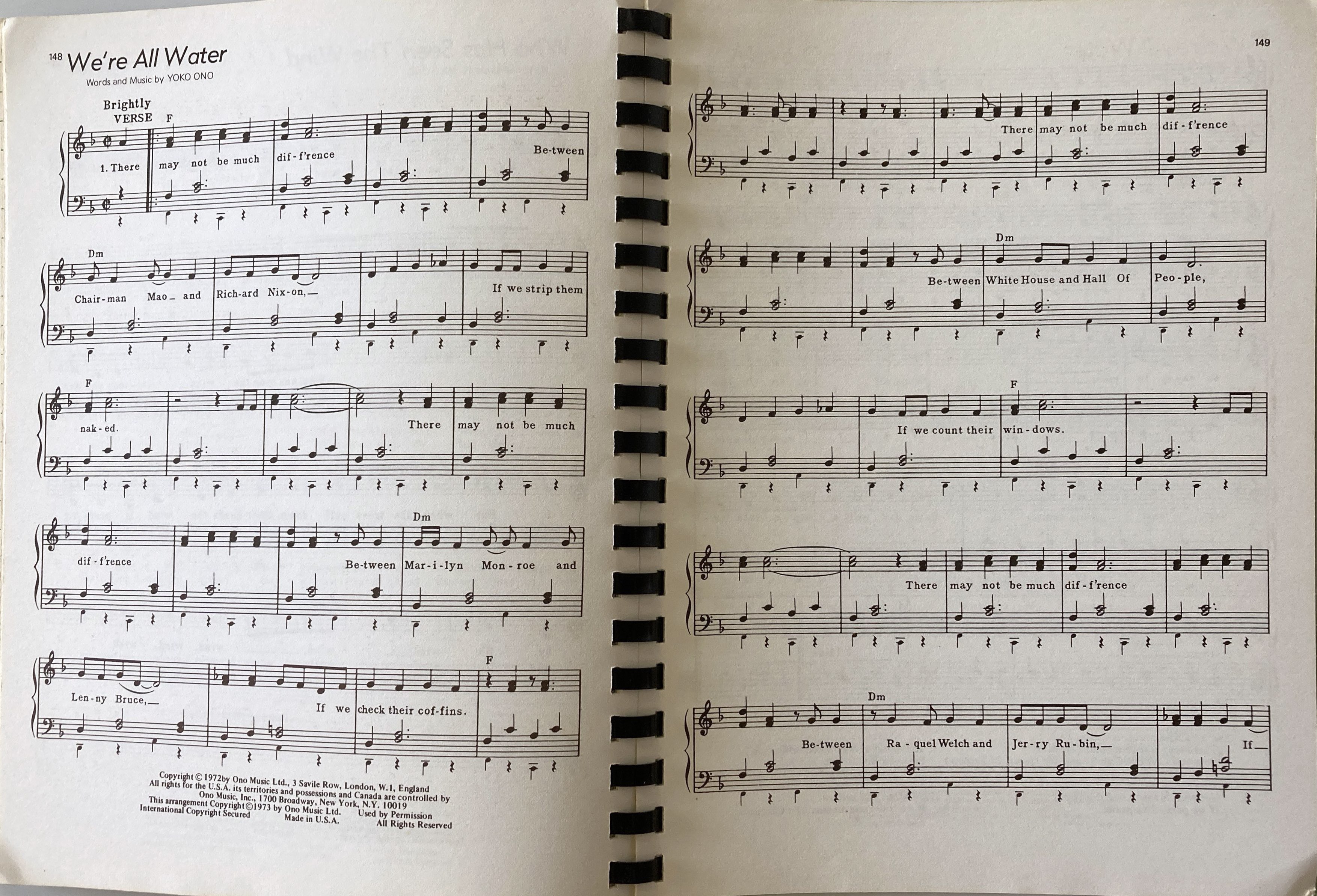 Lot 113 - THE BEATLES APPLE SONGBOOK.