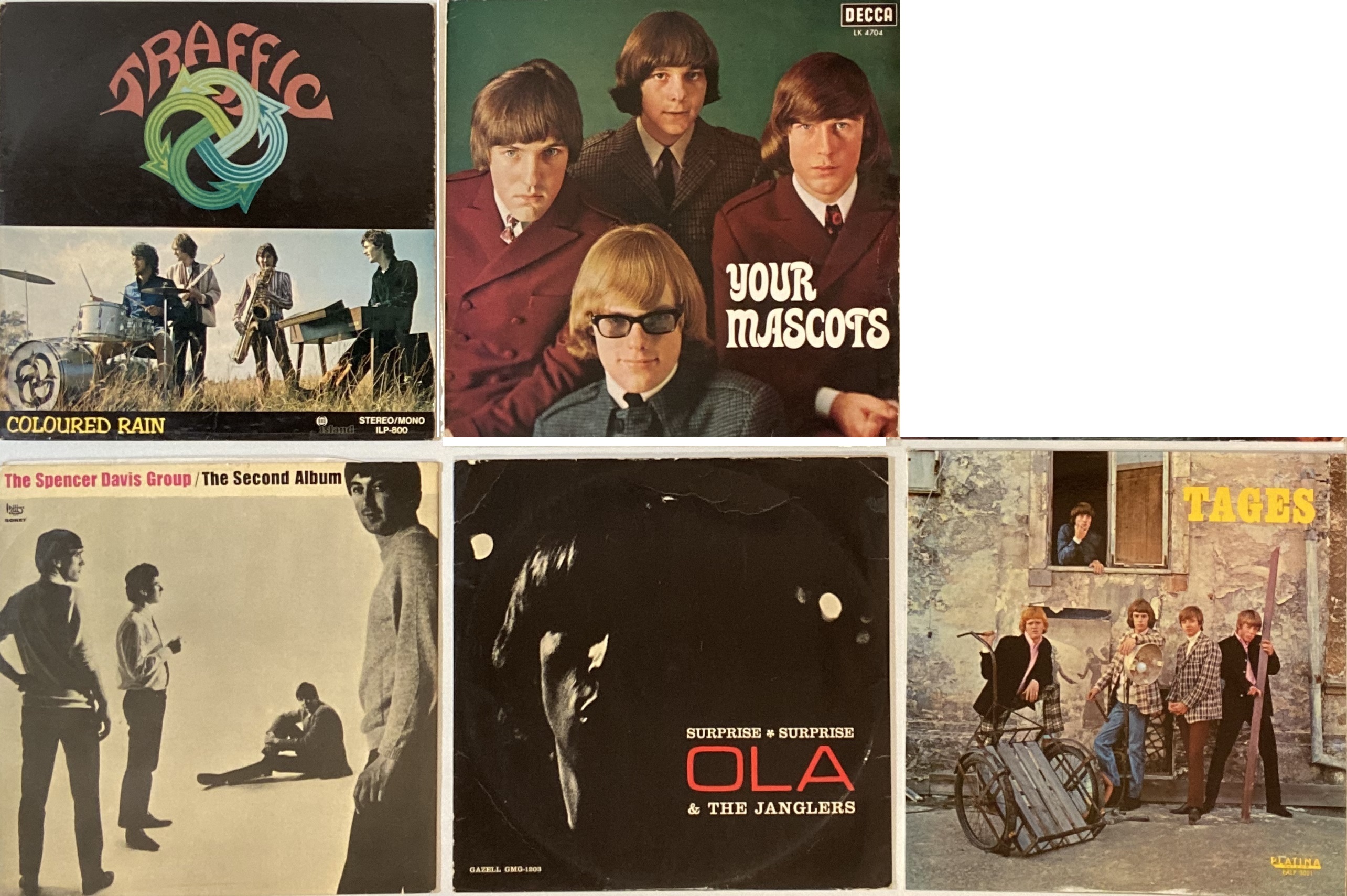 Lot 779 - 60s BEAT/POP/GARAGE LPs (WITH SCANDINAVIAN