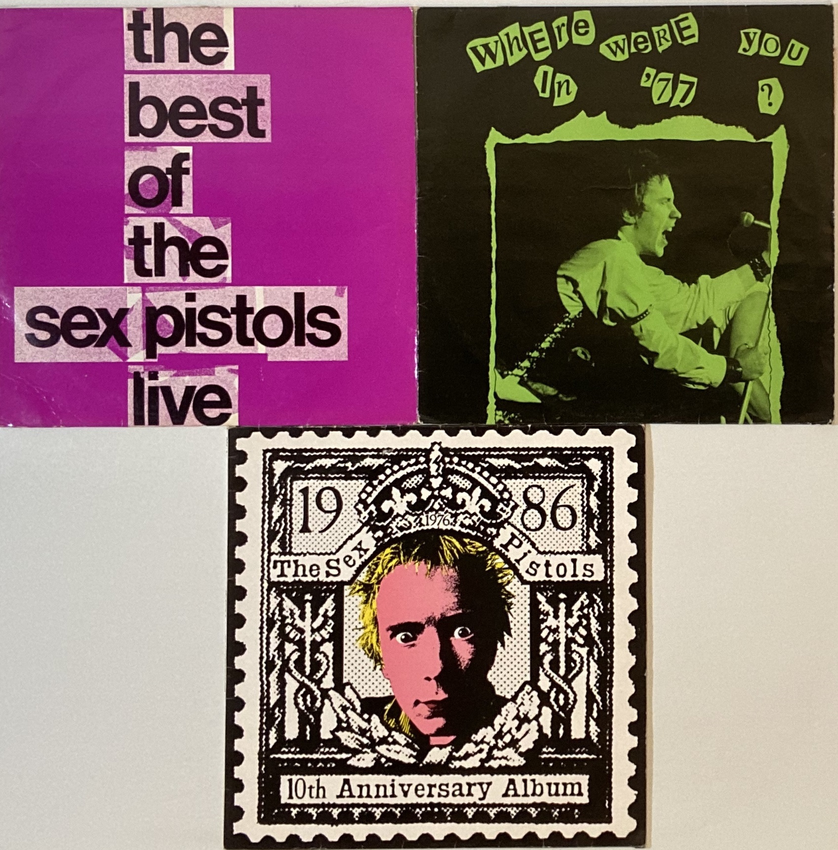 Lot 1046 Sex Pistols Private Release Lps