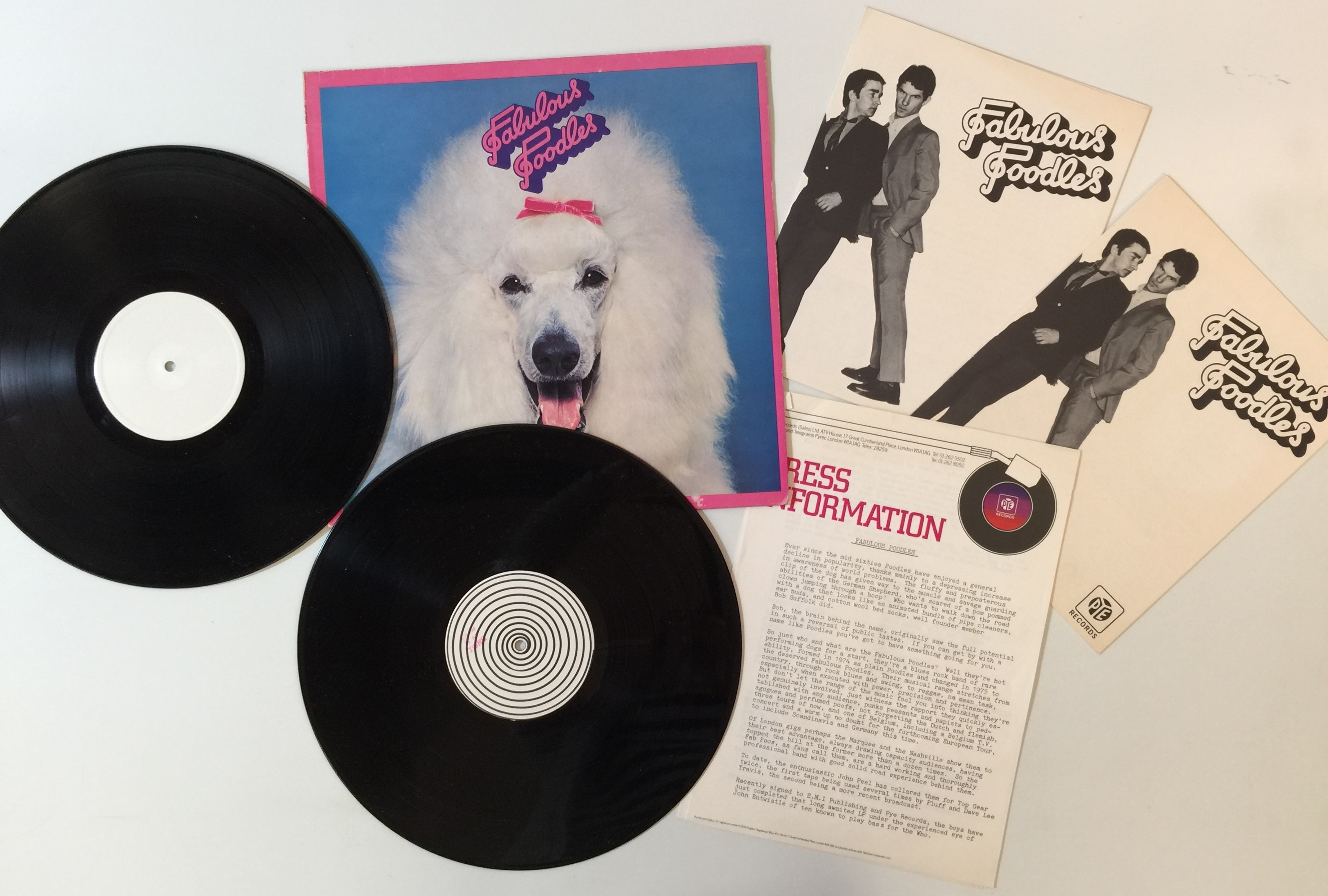 Lot 1047 - NEW WAVE LPs/12"/7" - WHITE LABEL TEST