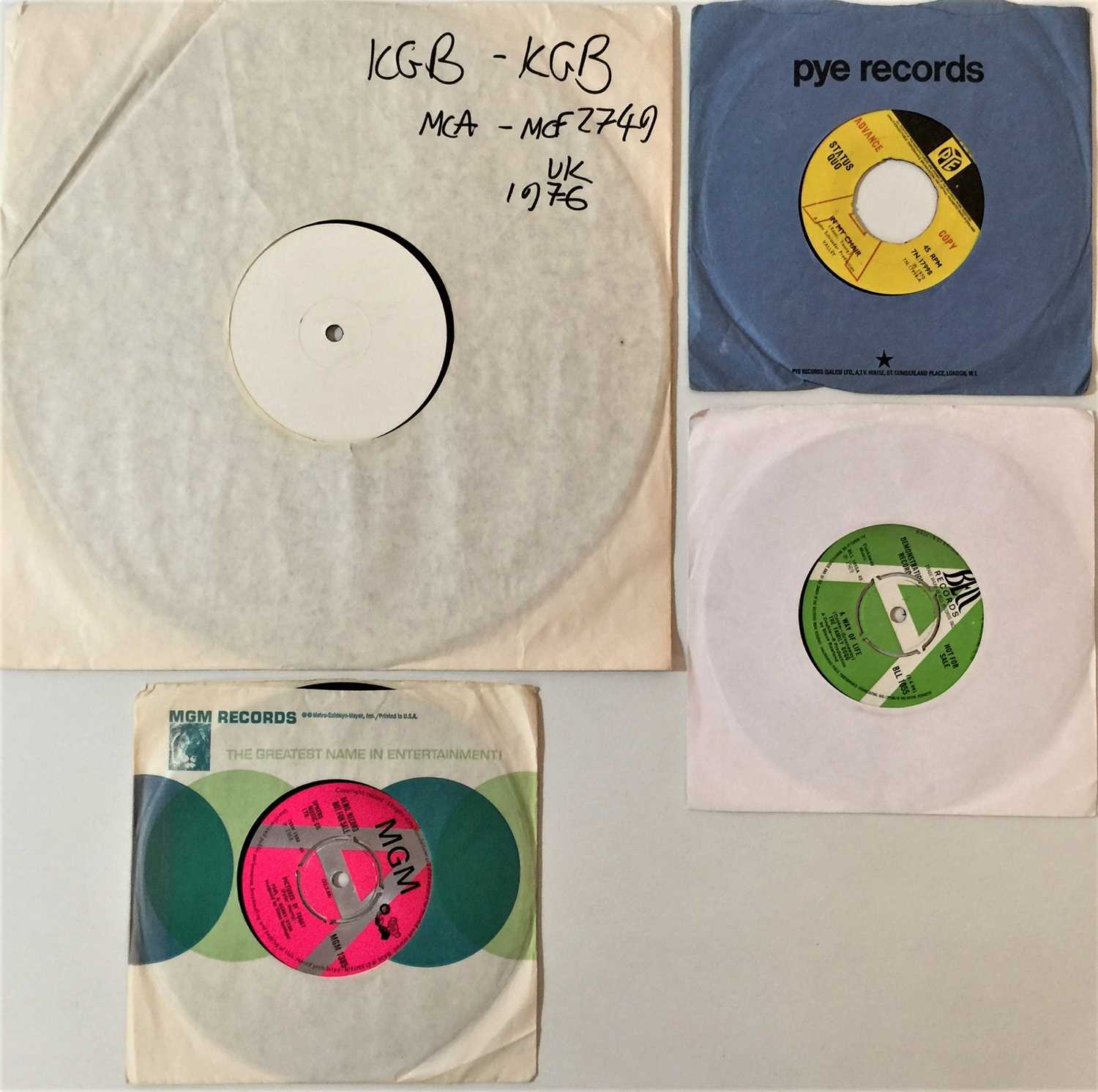 Lot 804 - ROCK/POP/PROG/FOLK-ROCK - 7"