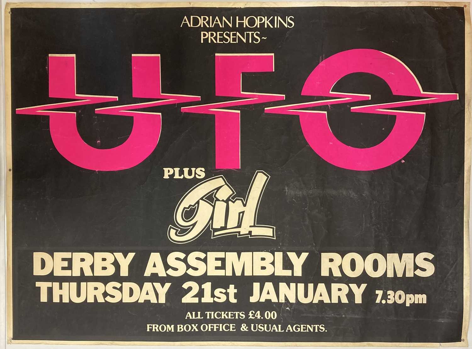 Lot 191 - 1980S CONCERT POSTERS