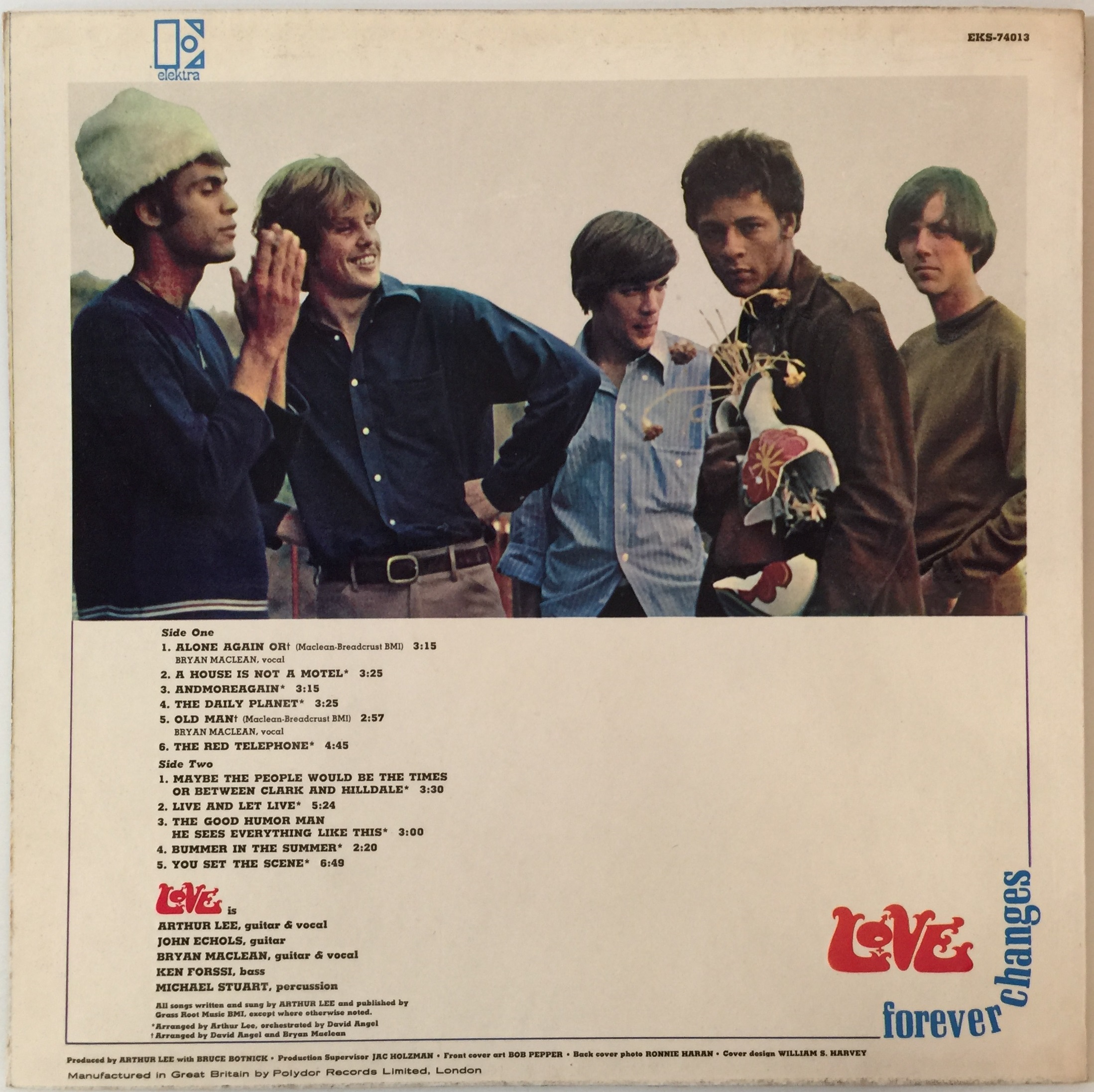 Lot 816 - LOVE - FOREVER CHANGES LP (UK STEREO 1ST