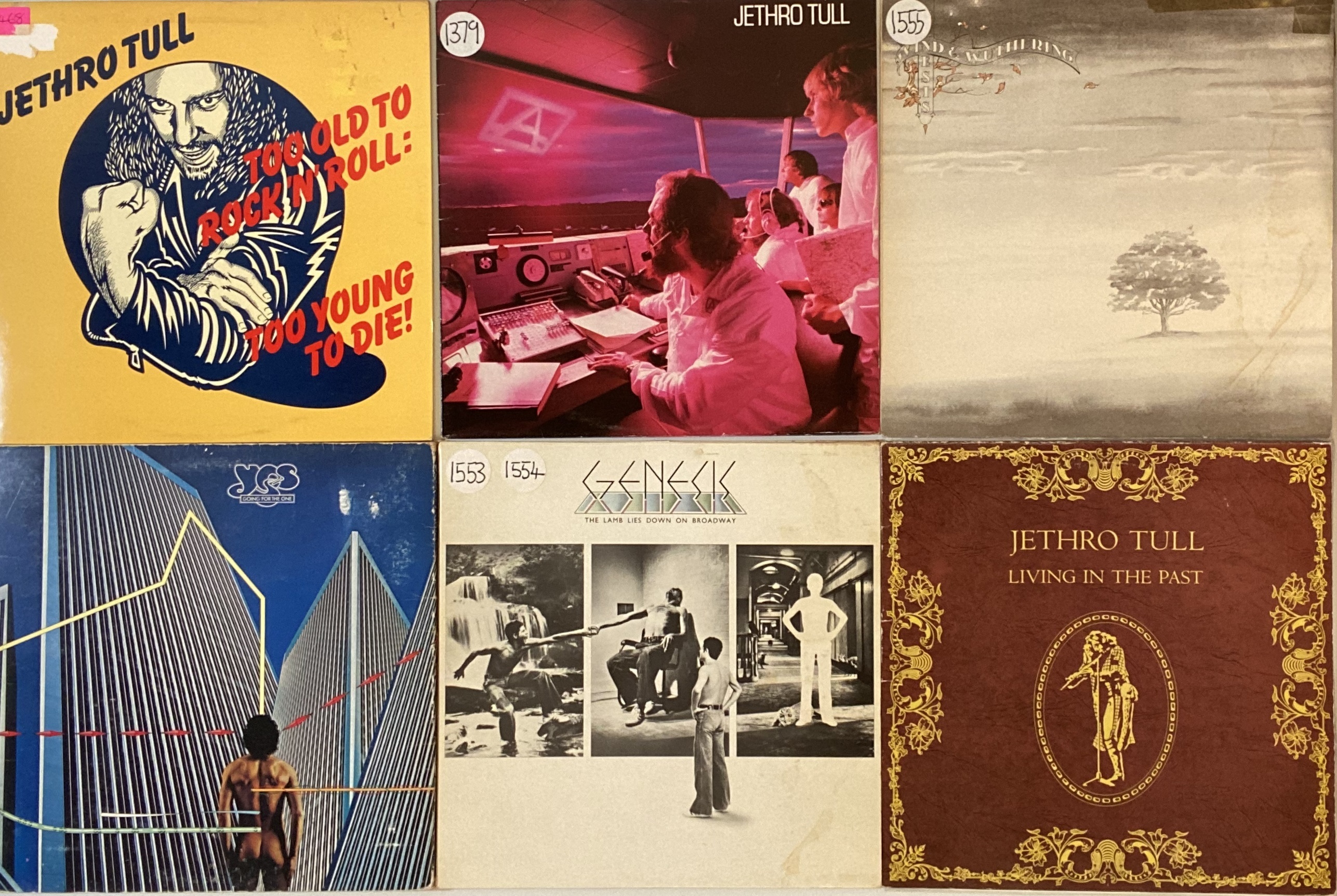 Lot 846 - CLASSIC PROG - LPs