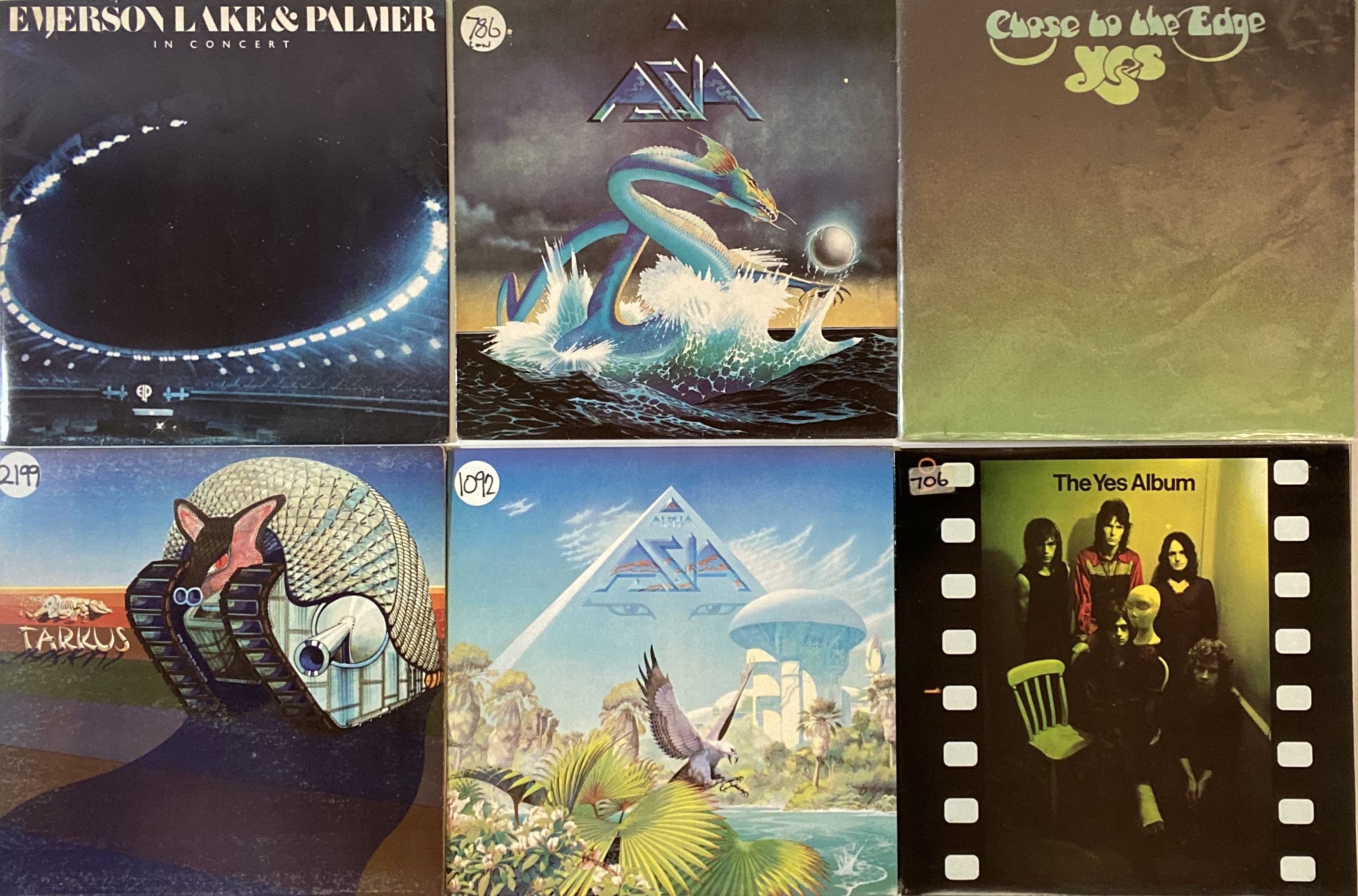Lot 846 - CLASSIC PROG - LPs