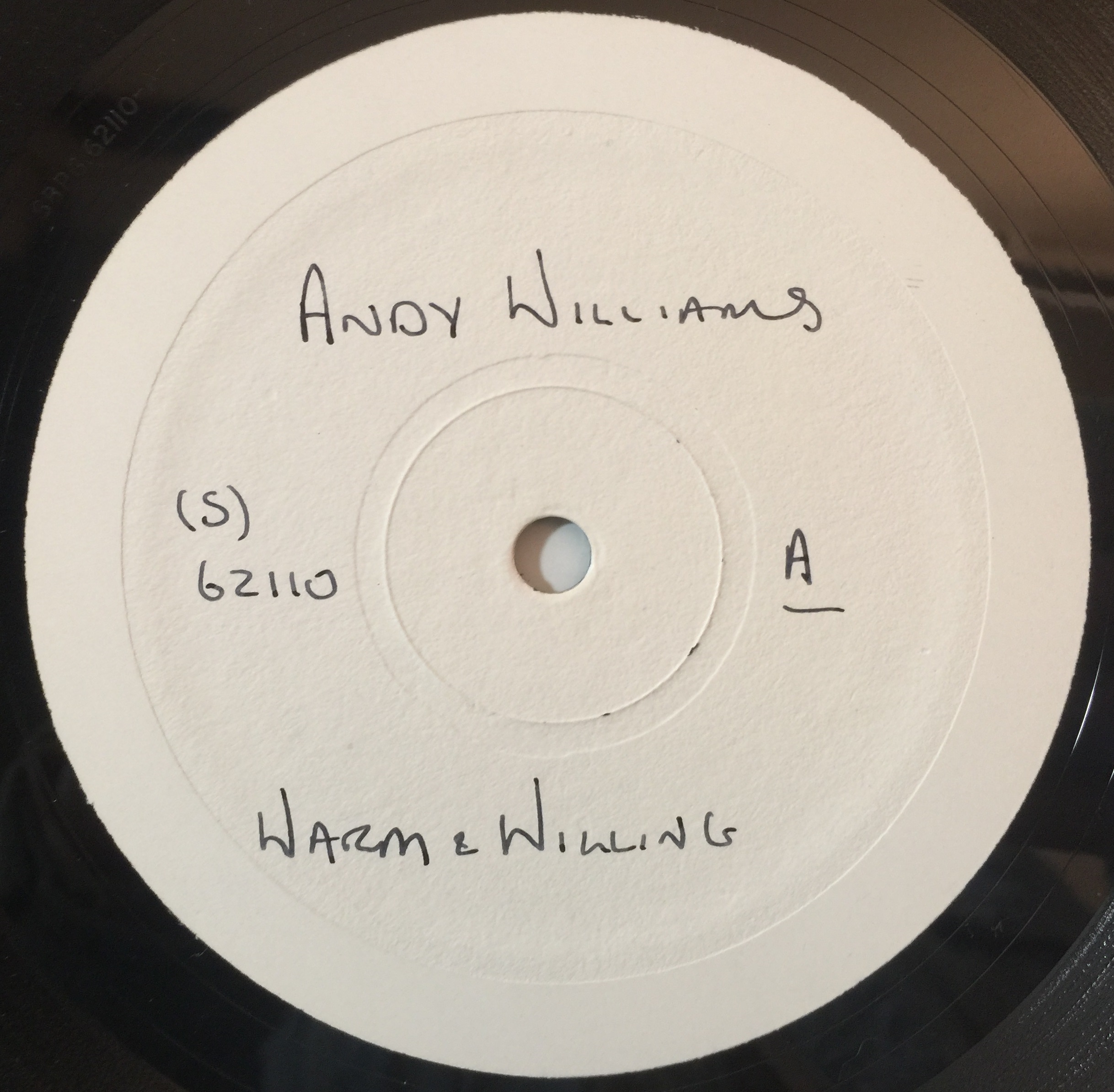 Lot 922 - CBS RECORDS - ACETATES PLUS WHITE LABEL LP