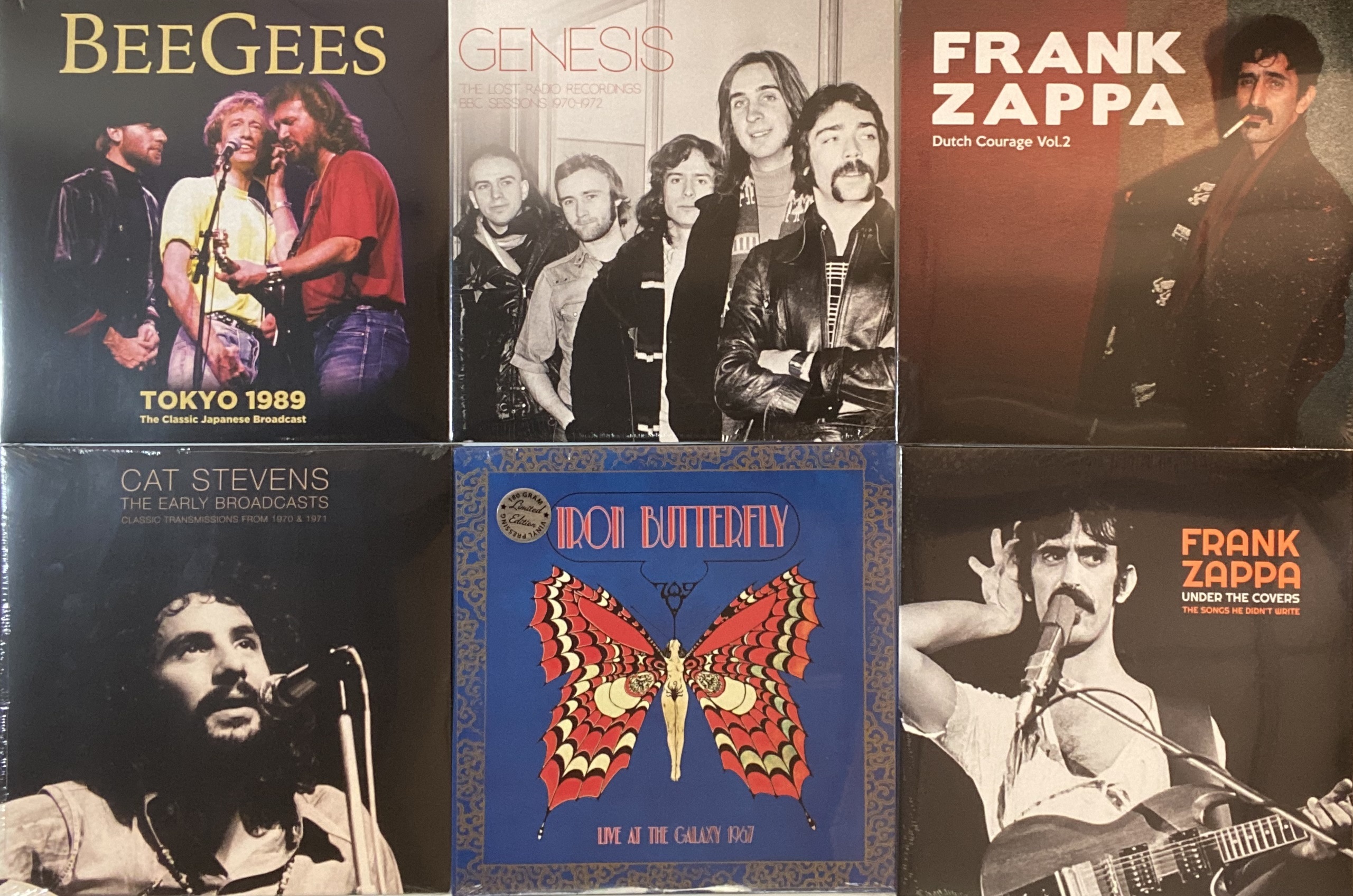 Lot 1086 - CLASSIC/ PROG/ FOLK ROCK - NEW & SEALED LPs