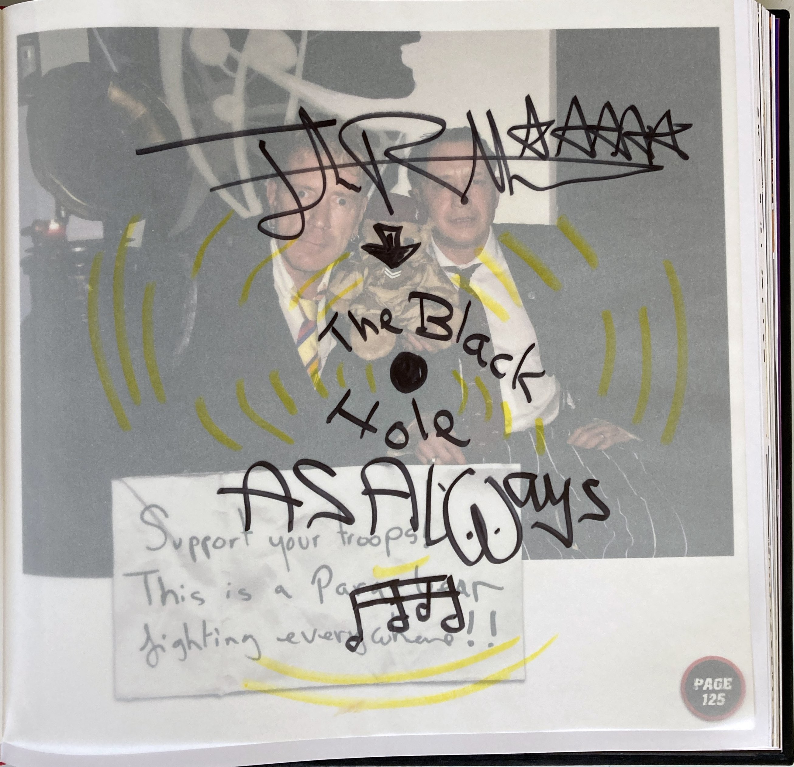 Lot 529 - SEX PISTOLS COLLECTABLE BOOK - MR. ROTTEN'S