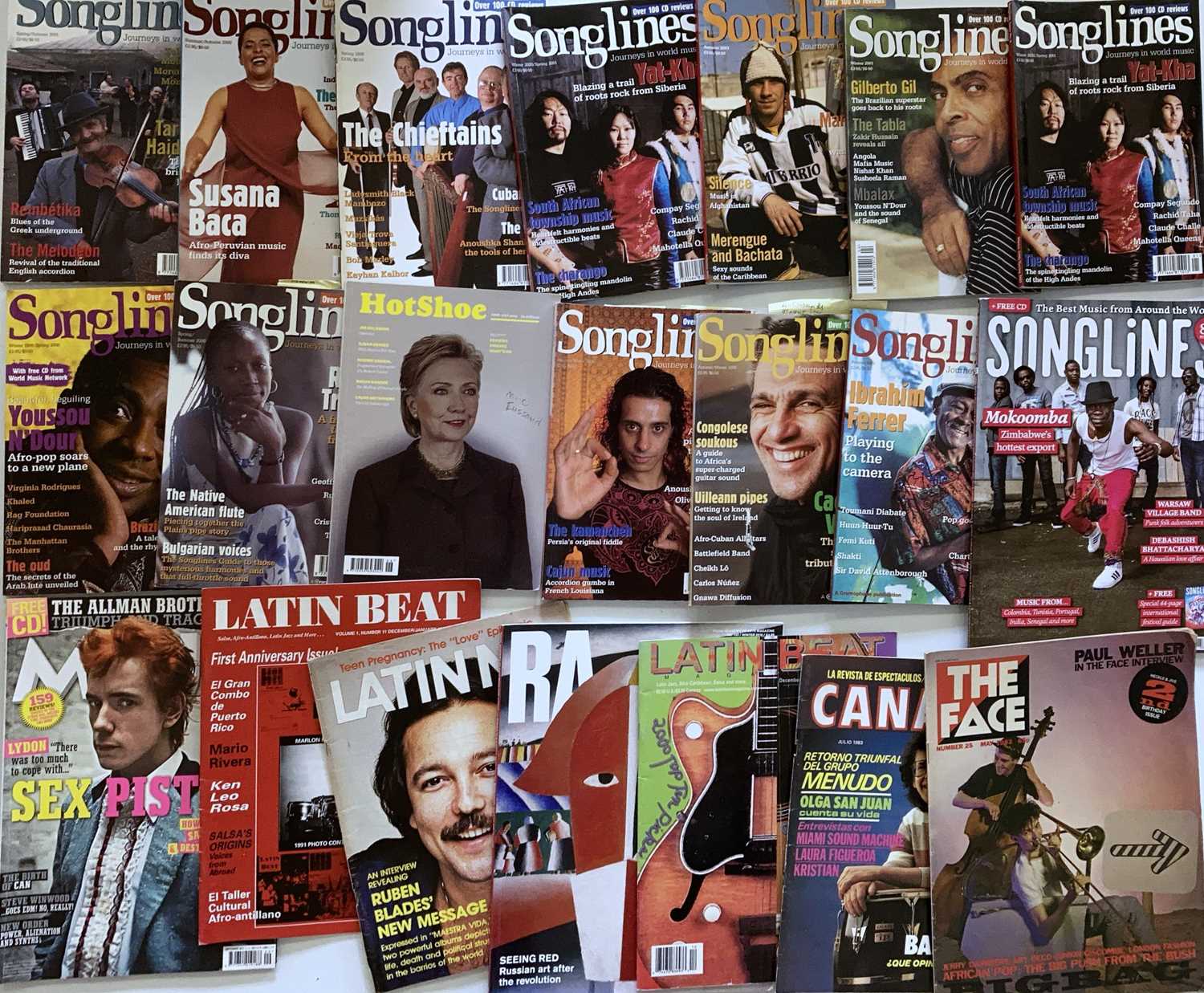 Lot 111 - MAGAZINE COLLECTION WITH VHS.