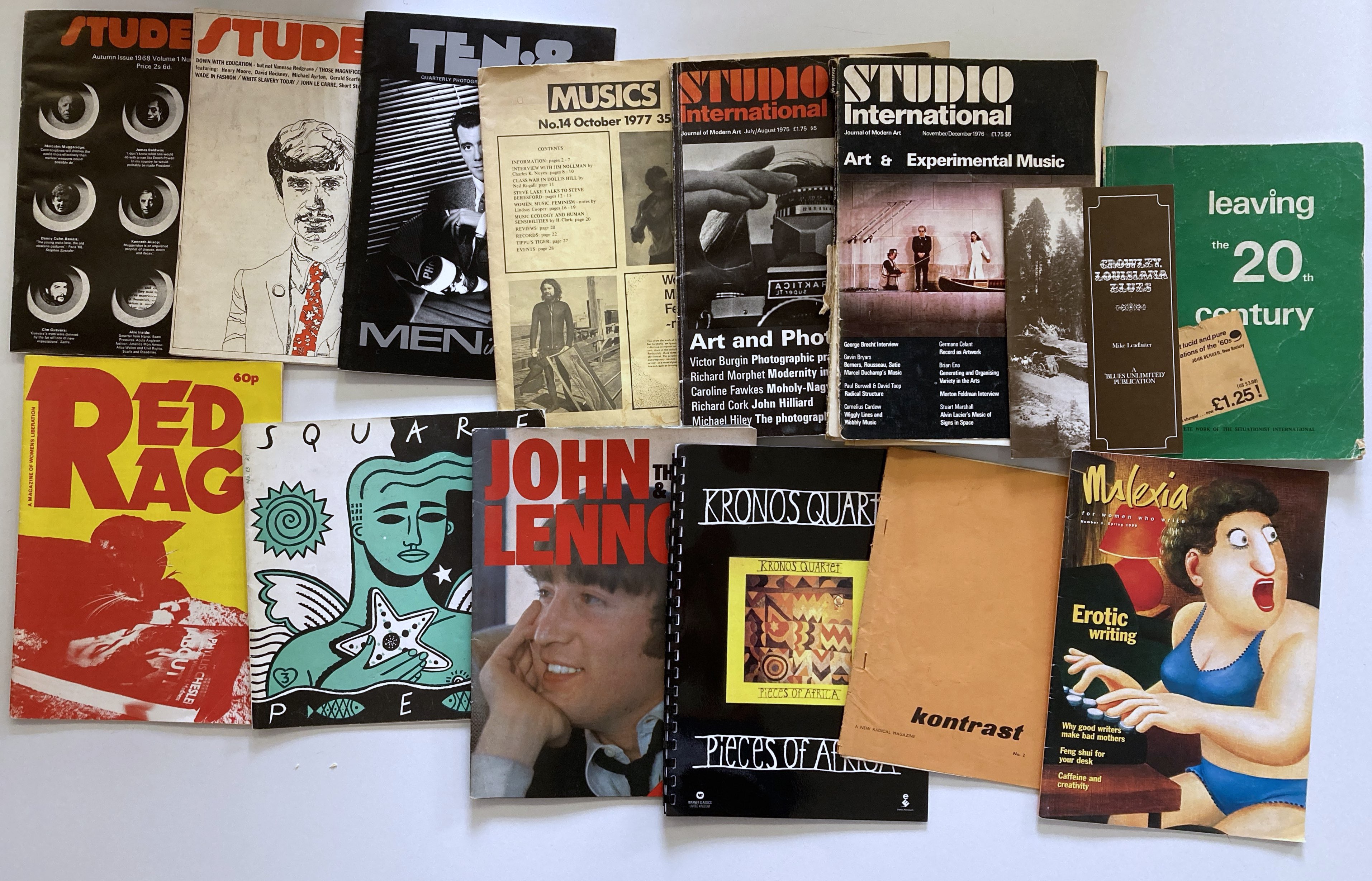 Lot 111 - MAGAZINE COLLECTION WITH VHS.