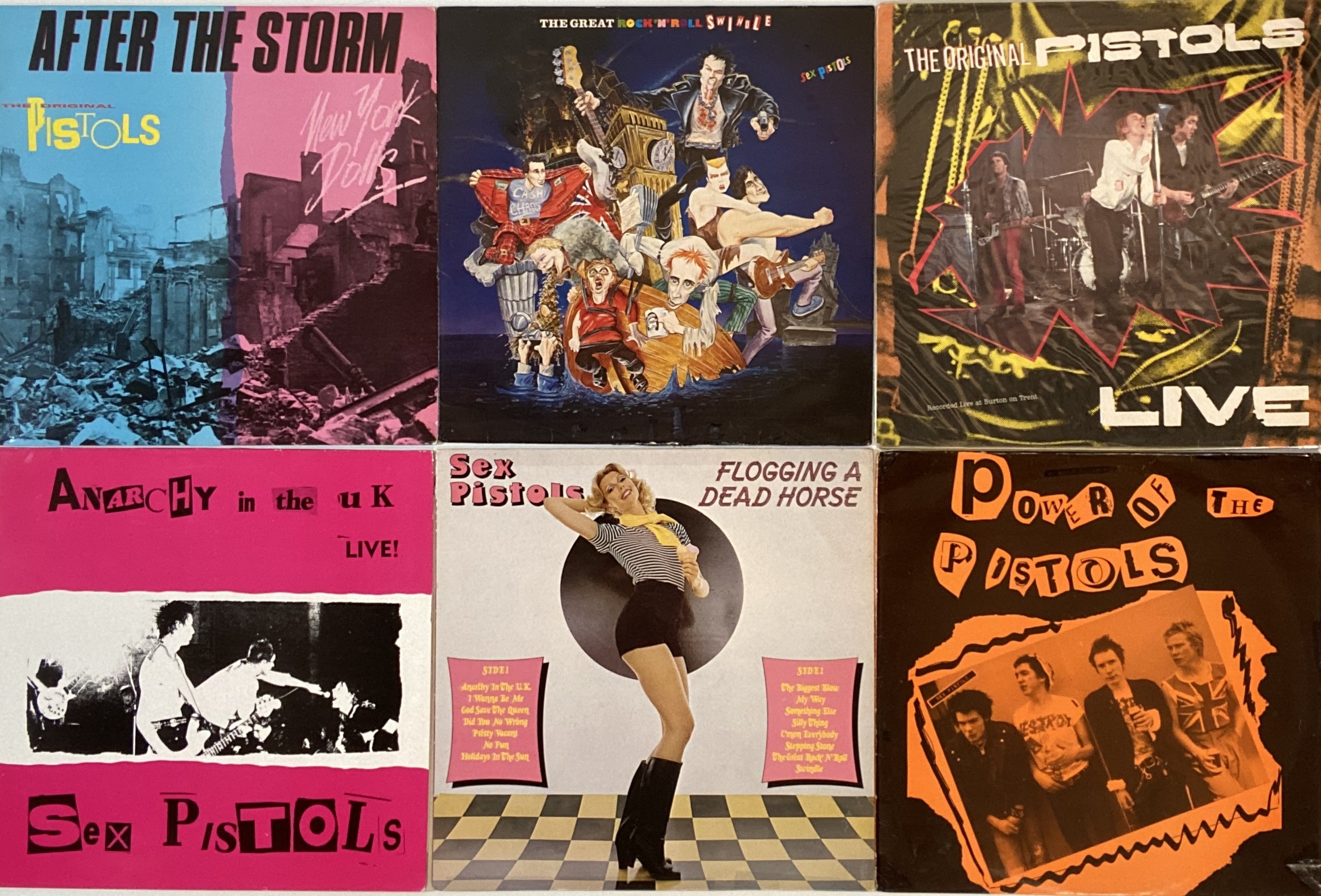 Lot 1020 Sex Pistols And Related Lps 12