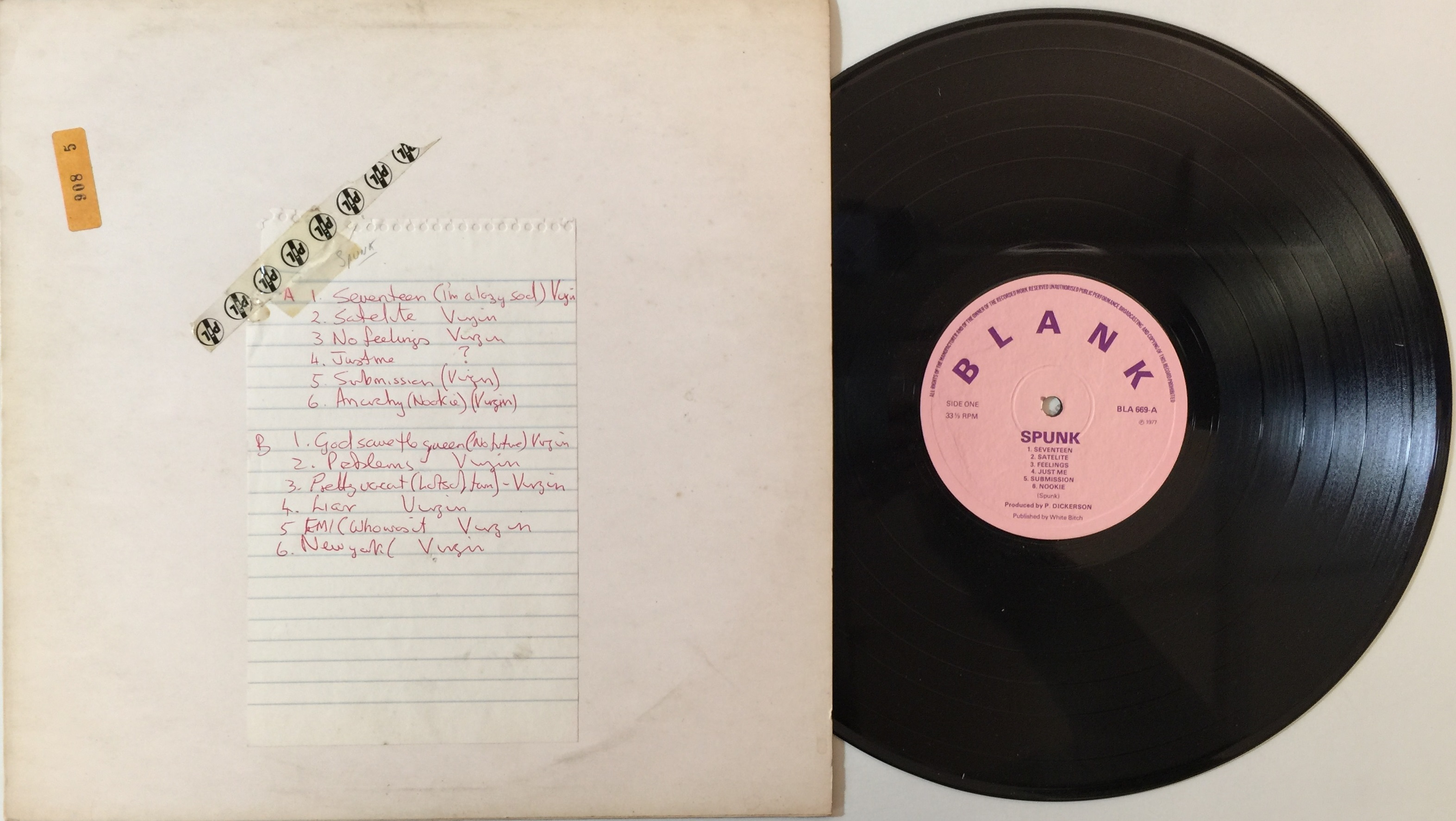 Lot 1021 Sex Pistols Private Lp Rarities