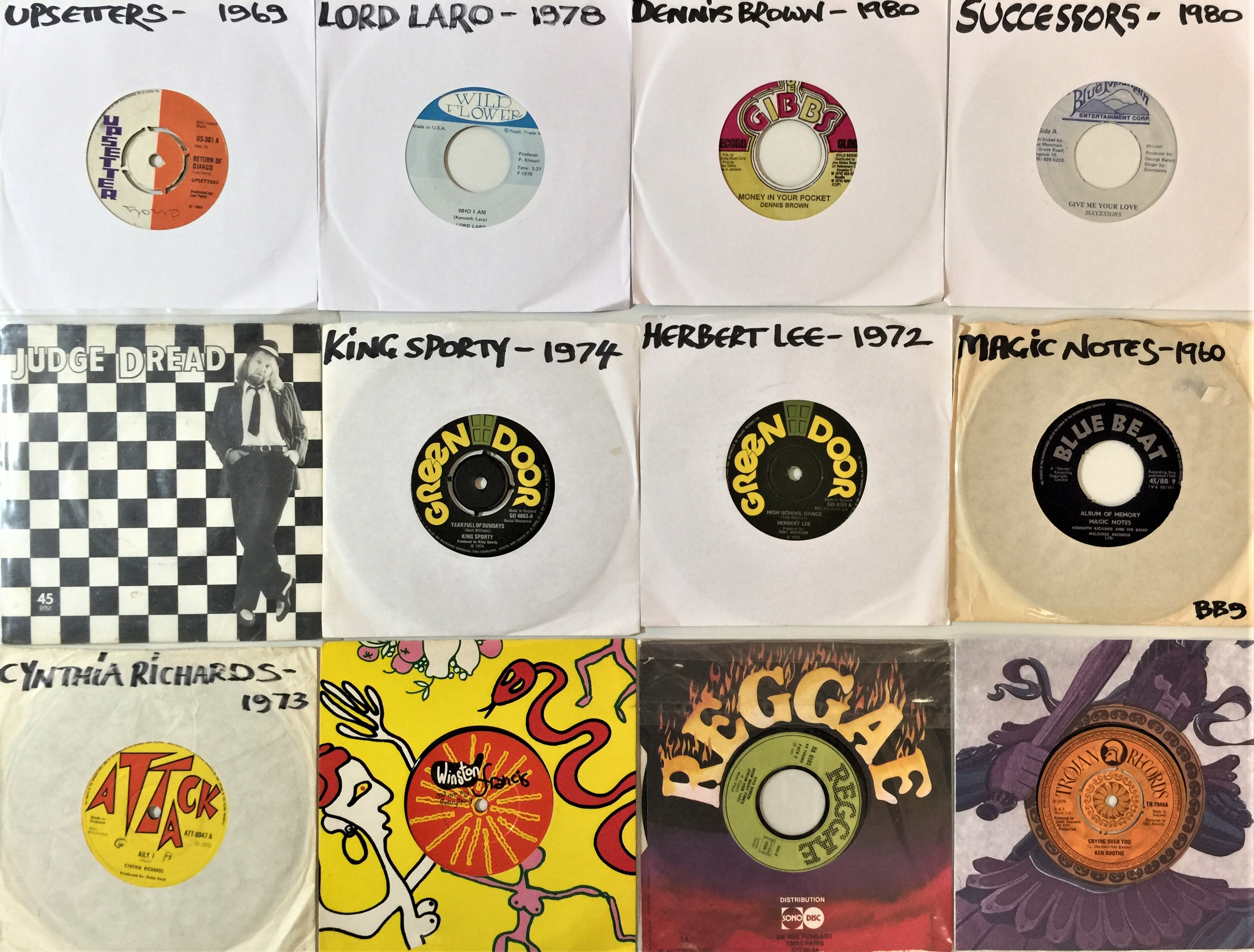 Lot 1023 - REGGAE 7" (1960 - 1982 - LARGE COLLECTION)