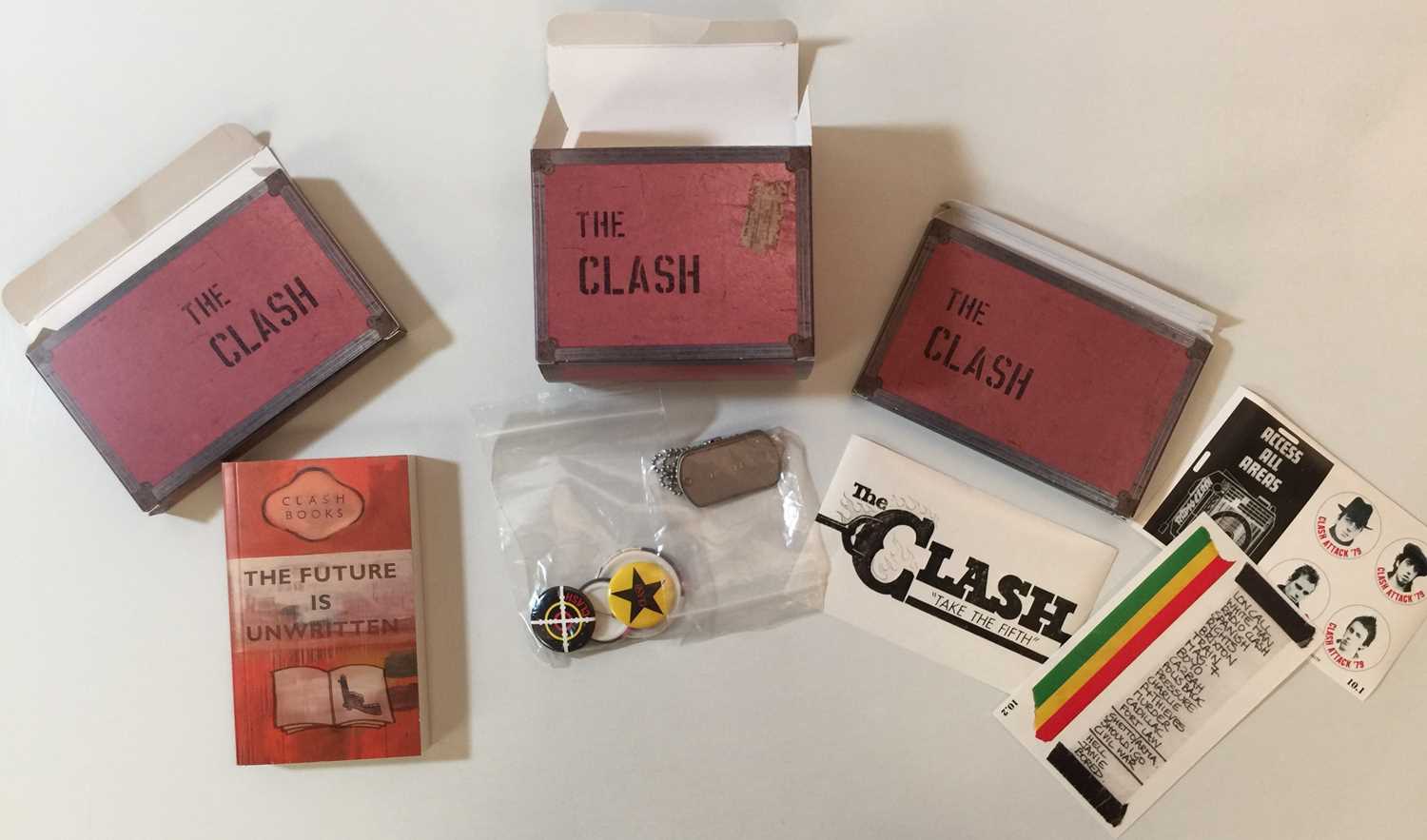 Lot 1049 - THE CLASH - SOUND SYSTEM (CD/DVD BOX SET