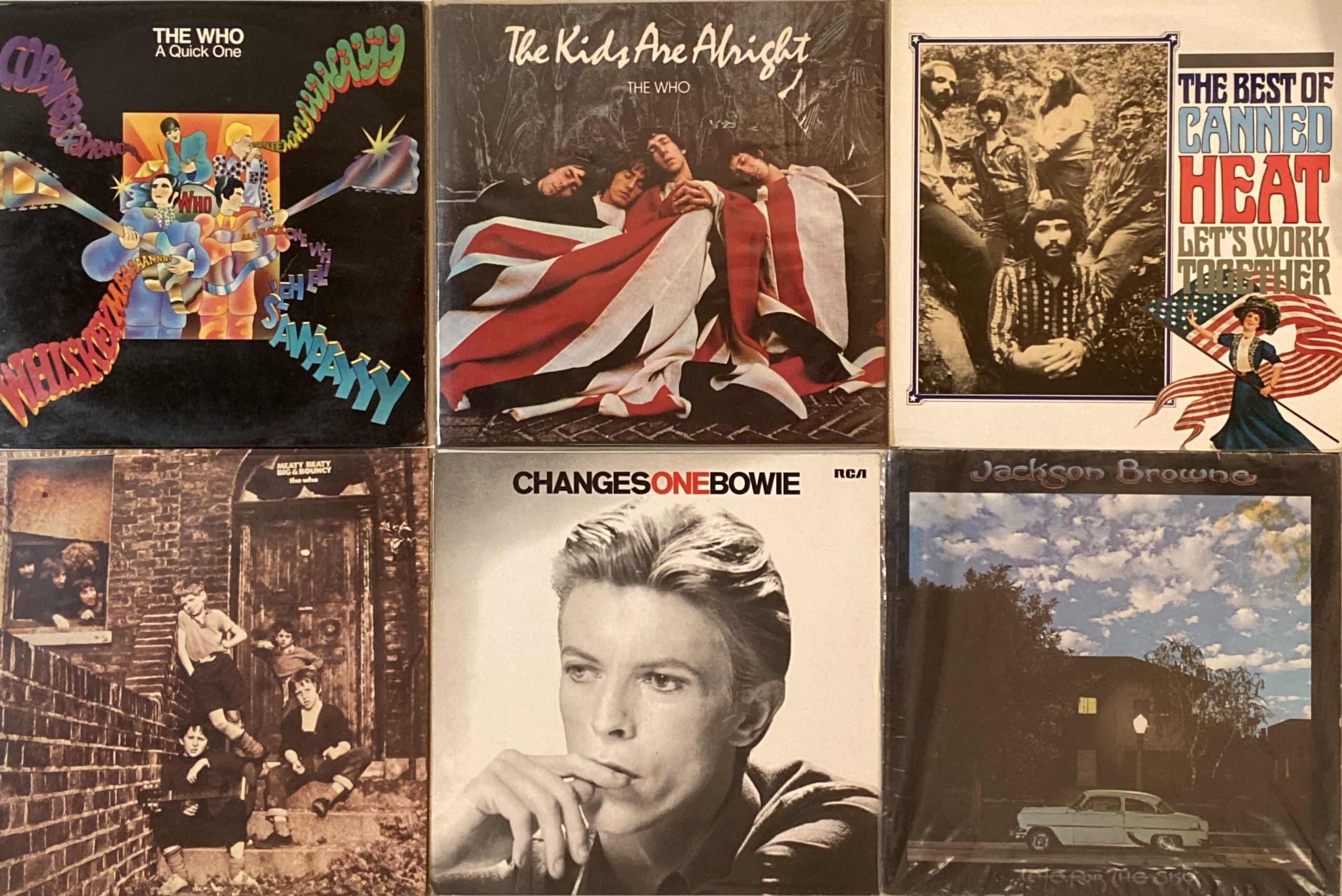 Lot 1080 - CLASSIC ROCK - LPs