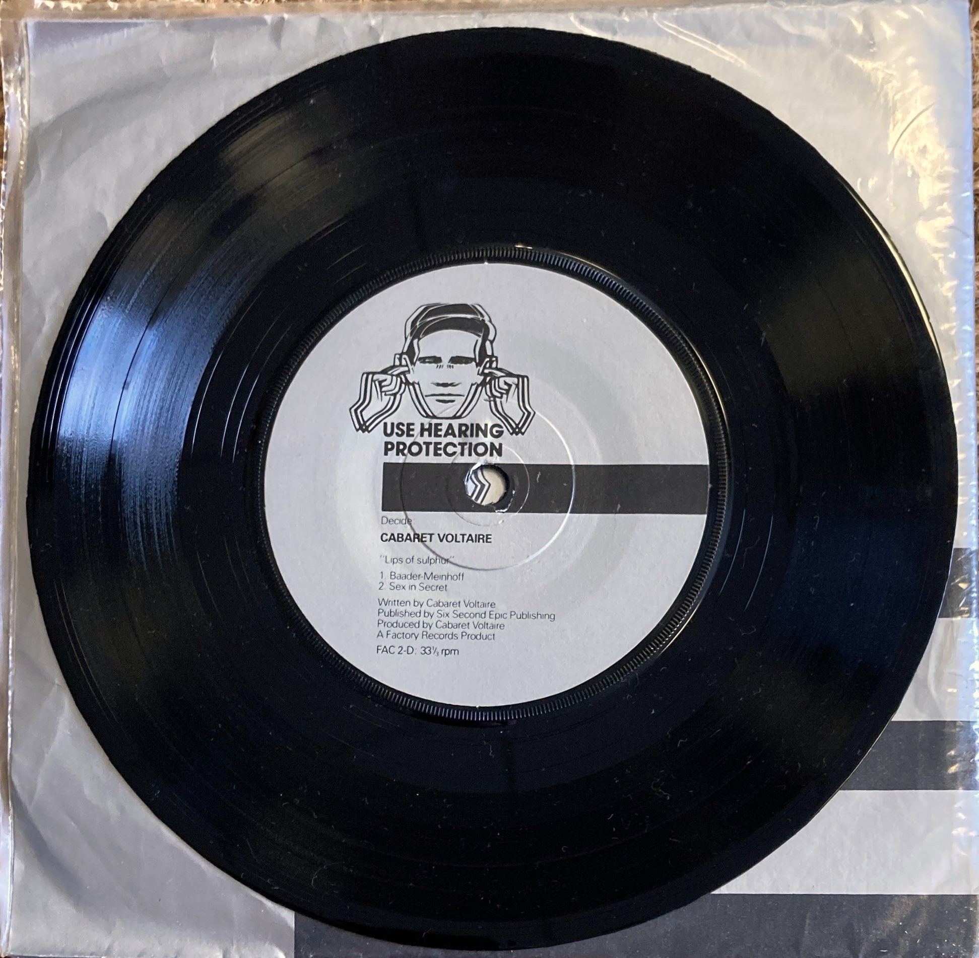 Lot 481 - JOY DIVISION - FULLY SIGNED FAC-2 FACTORY