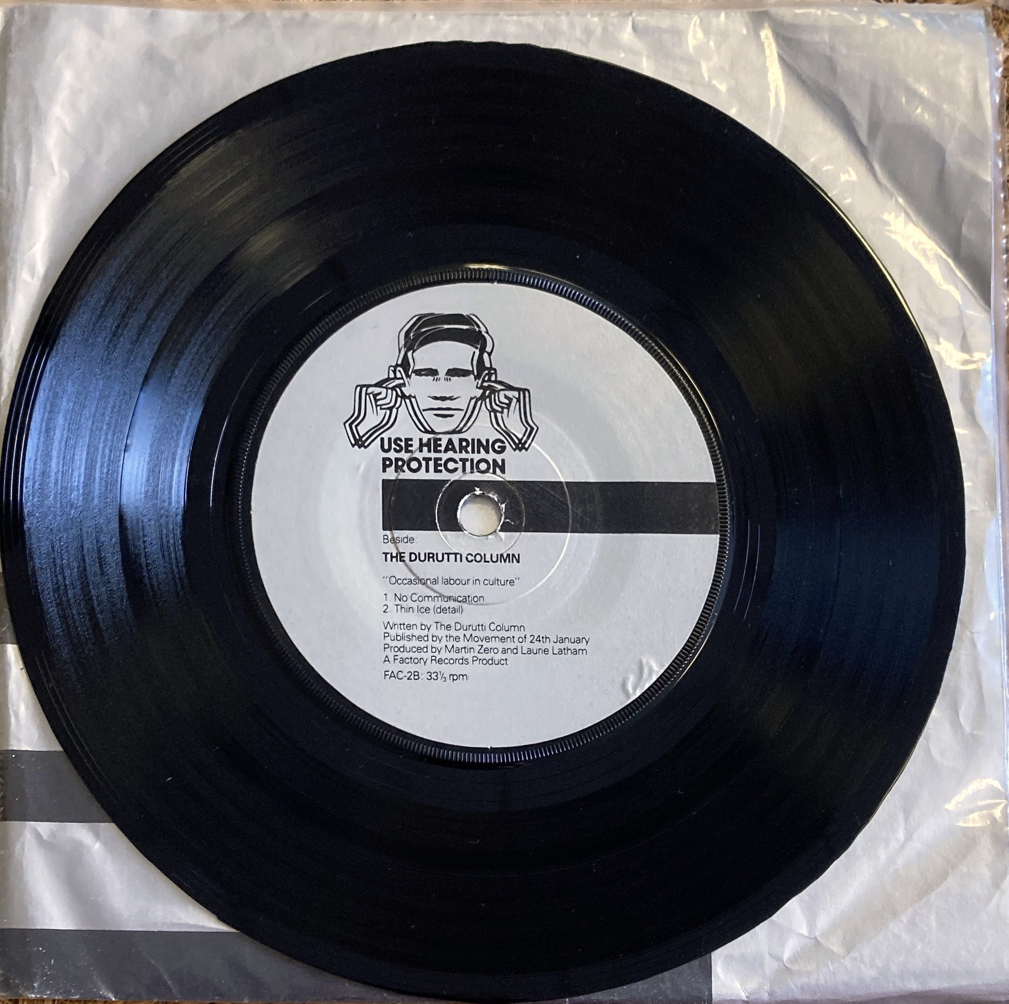 Lot 481 - JOY DIVISION - FULLY SIGNED FAC-2 FACTORY