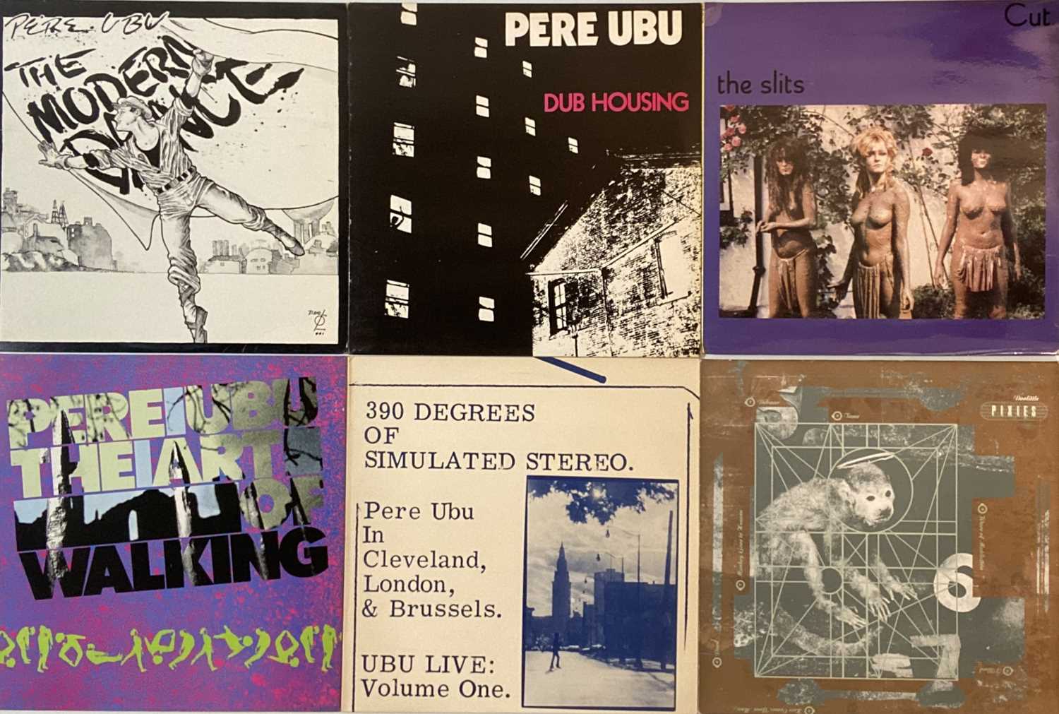 Lot 863 - NEW WAVE/PUNK/ALT - LPs PLUS 12"