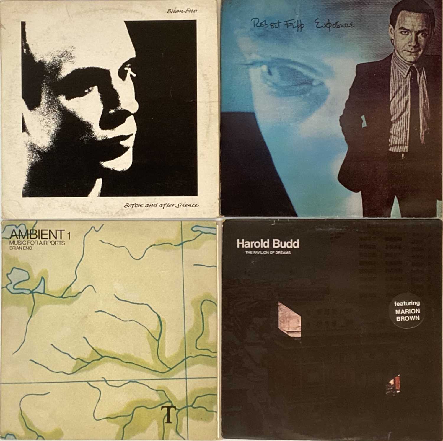 Lot 954 - BRIAN ENO/ROBERT FRIPP & RELATED - LPs