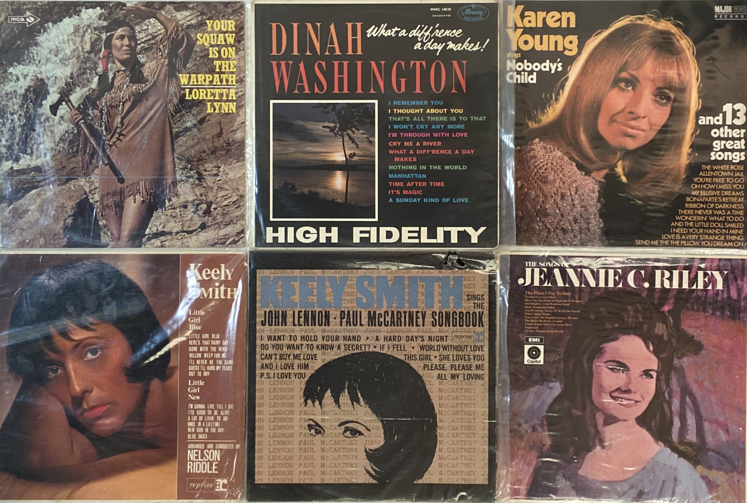Lot 1139 50s 60s POPULAR FEMALE ARTISTS LPs lot-1139-50s-60s-popular-female-artists-lps