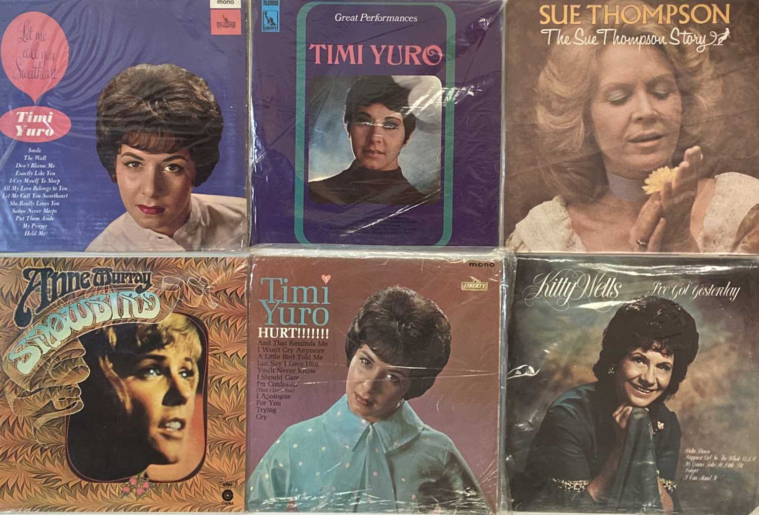 Lot 1139 - 50s/ 60s - POPULAR FEMALE ARTISTS LPs