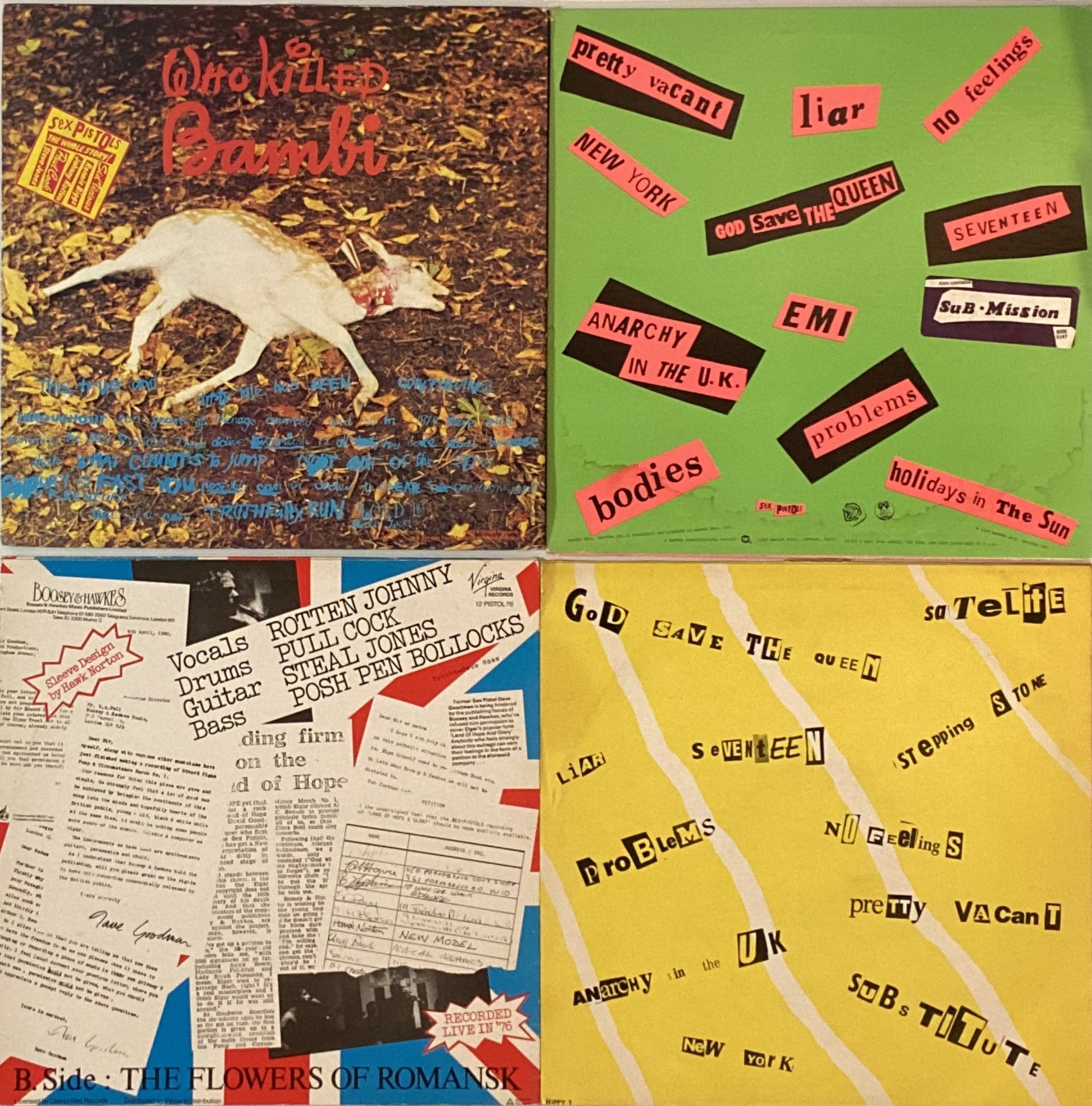 Lot 1134 Sex Pistols Lp Rarities
