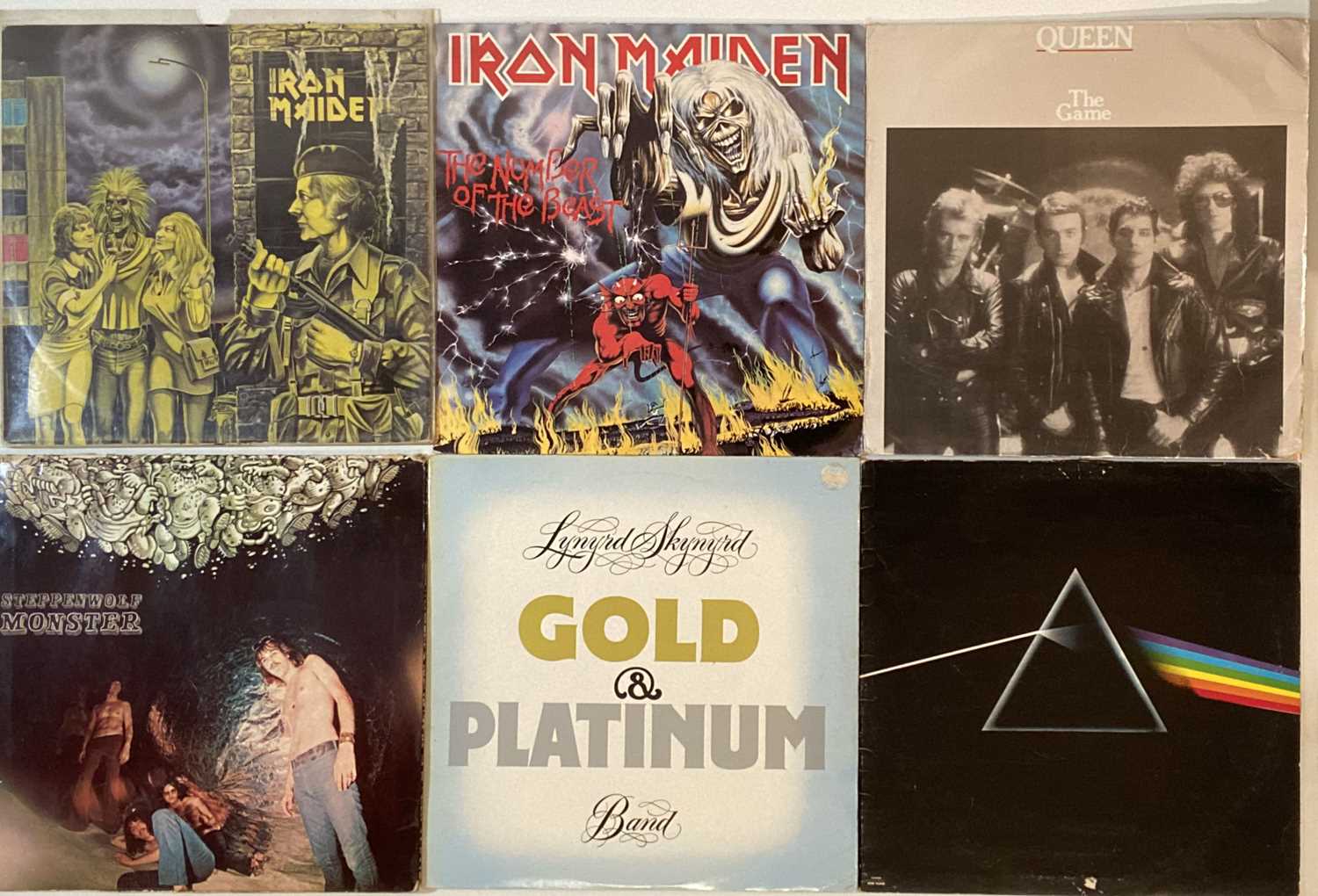 Lot 1168 - CLASSIC ROCK LPs
