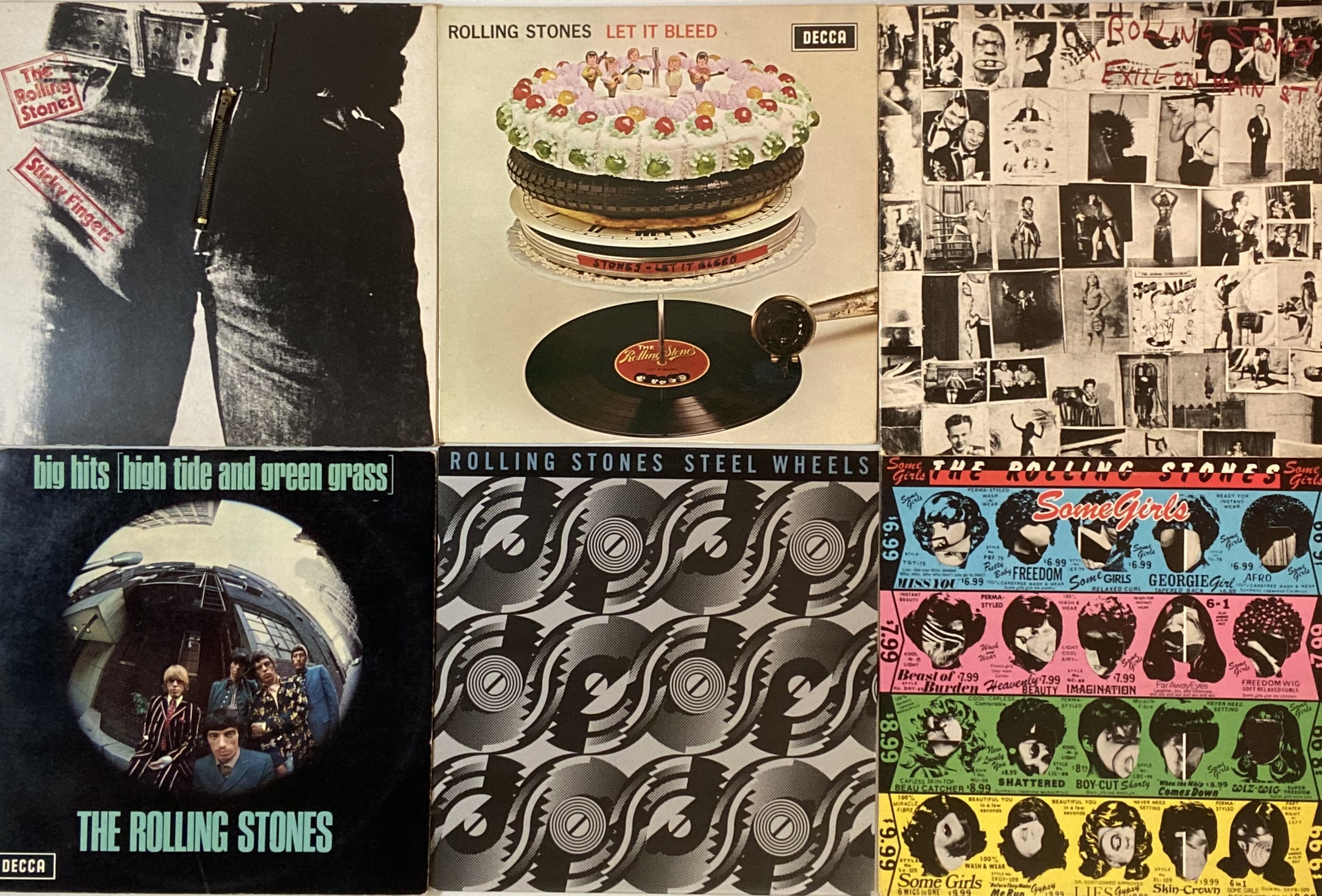 Lot 864 - THE ROLLING STONES - LPs (PLUS A SELECTION