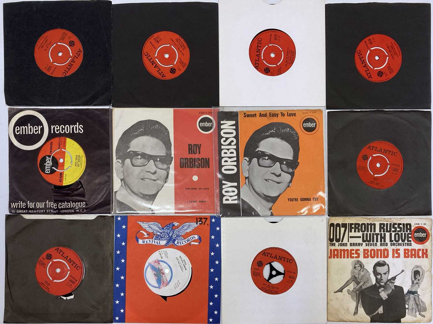 Lot 1237 - EMBER/ATLANTIC/REVIVAL & RELATED LABELS - 7"