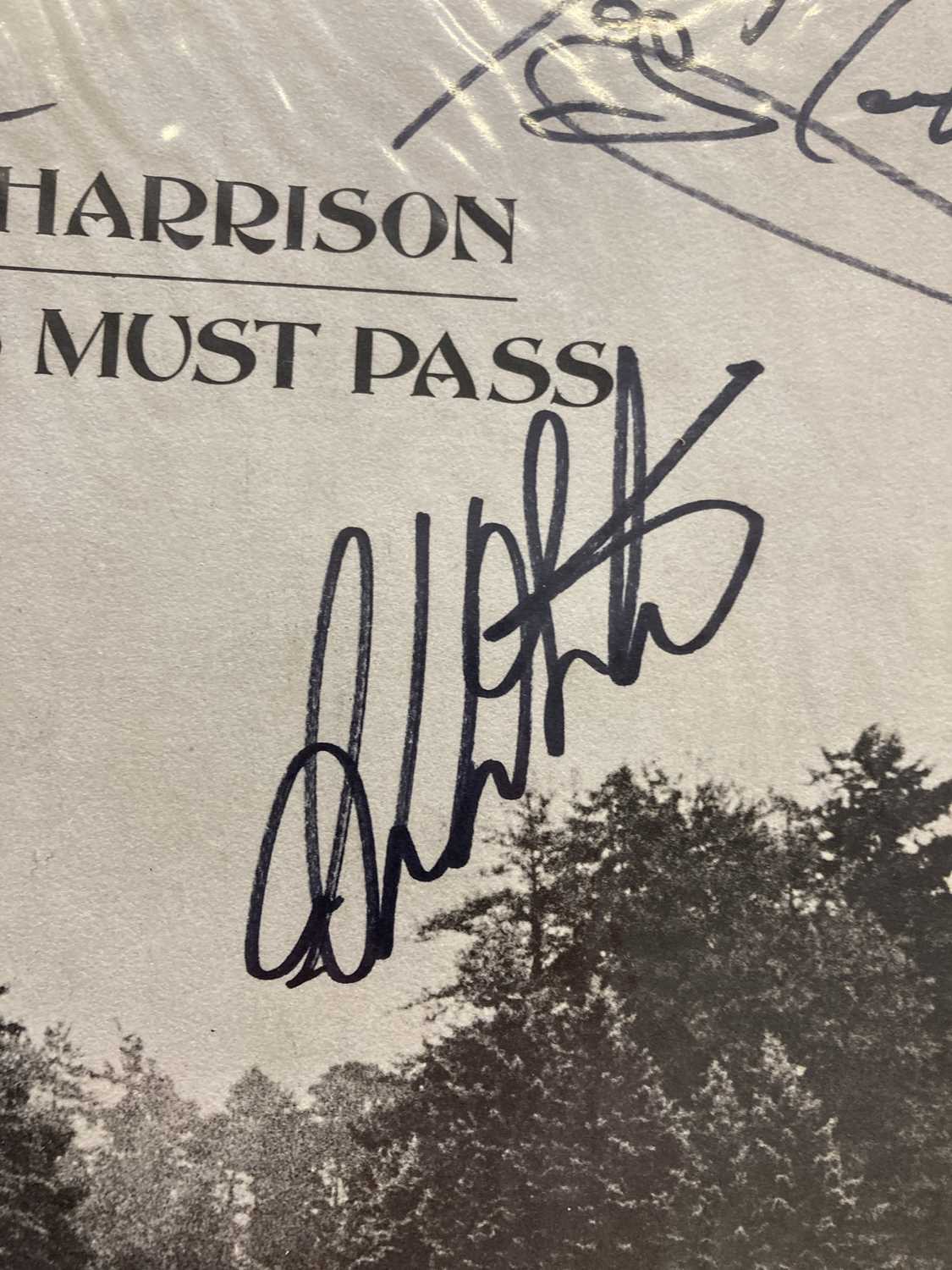 Lot 336 - GEORGE HARRISON BOXSET SIGNED ITEMS.