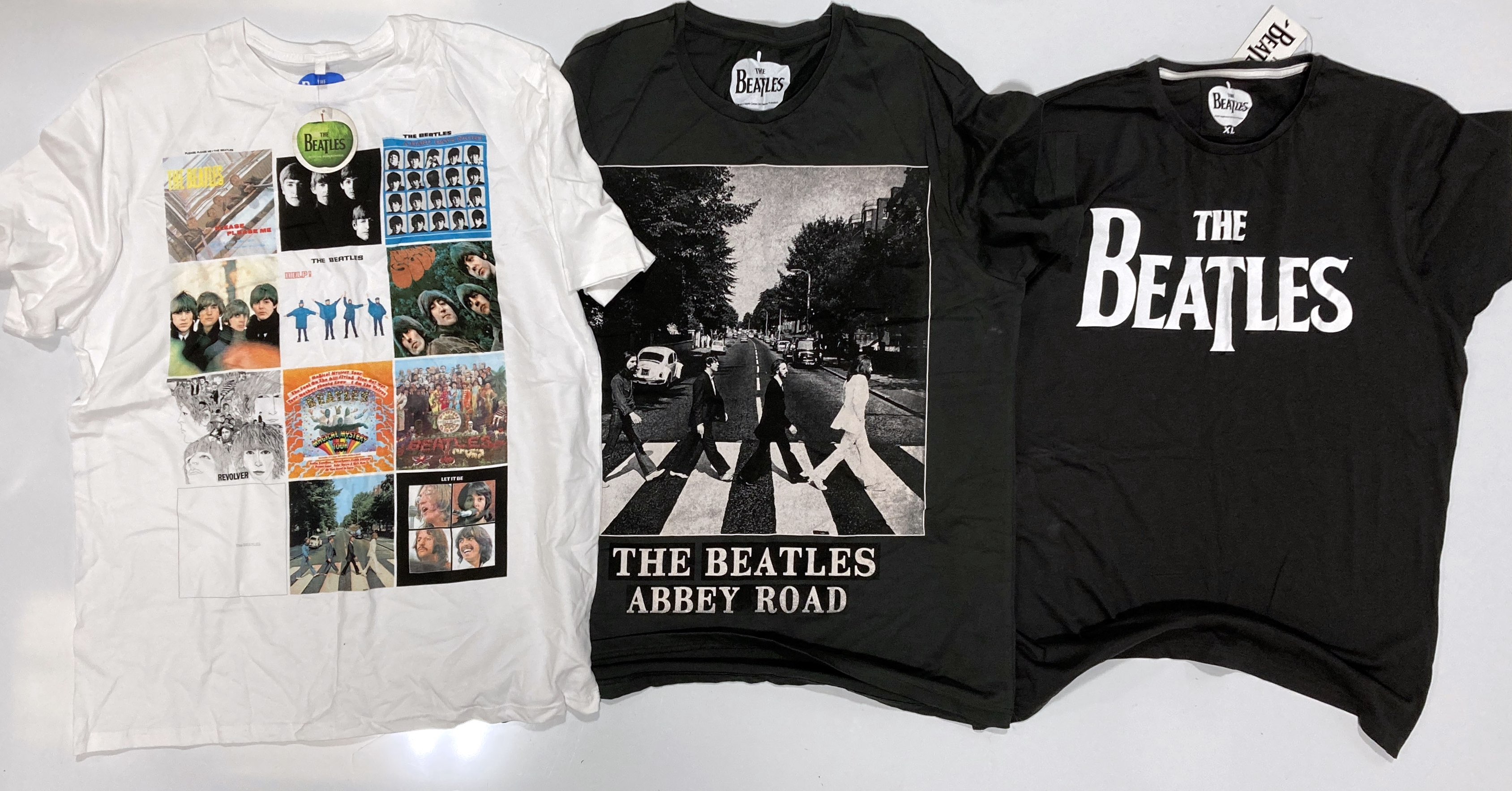 Lot 245 - THE BEATLES OFFICIAL APPLE CORPS T-SHIRTS.