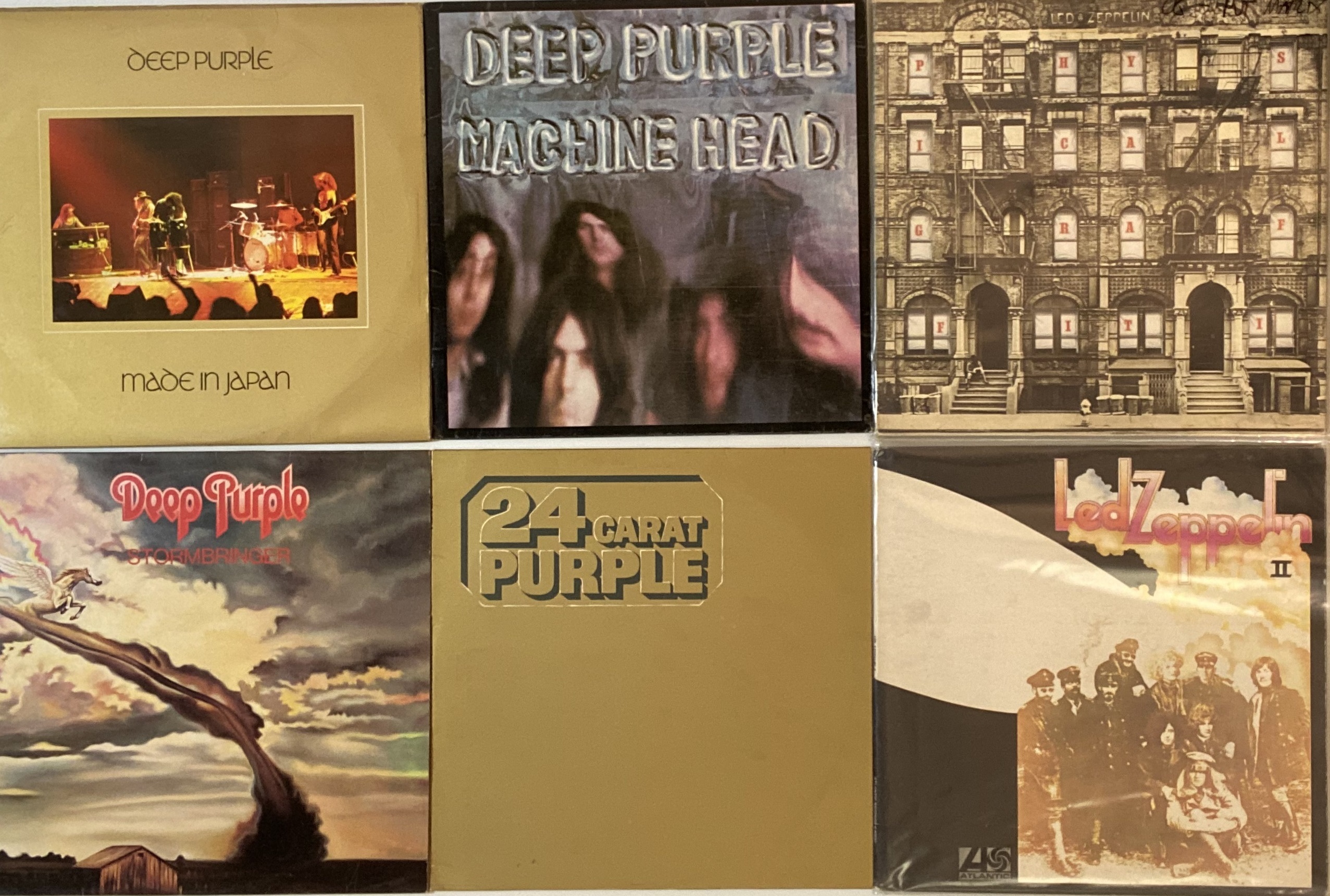 Lot 22 - CLASSIC/ HEAVY ROCK - LPs