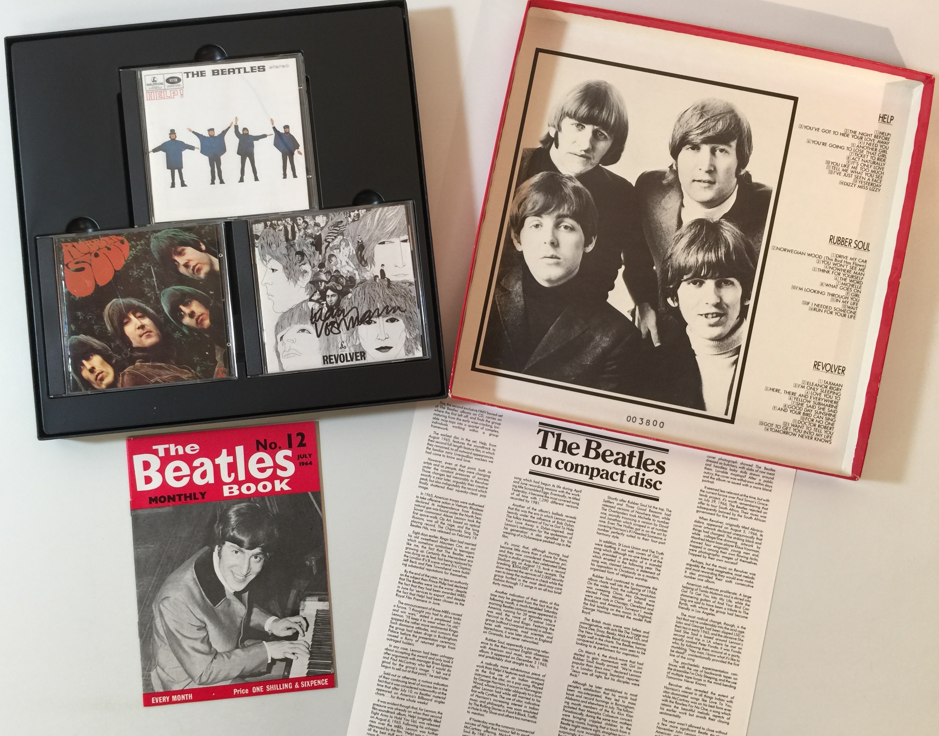 Lot 40 - THE BEATLES - HMV CD BOX SETS (INCLUDING