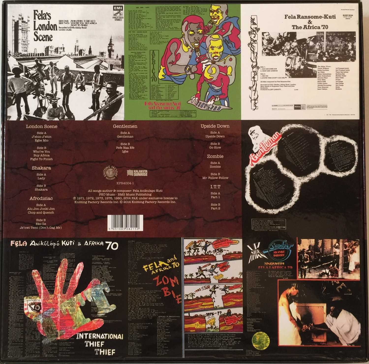 Lot 27 - FELA KUTI - VINYL BOX SET 3 (7 LP SET