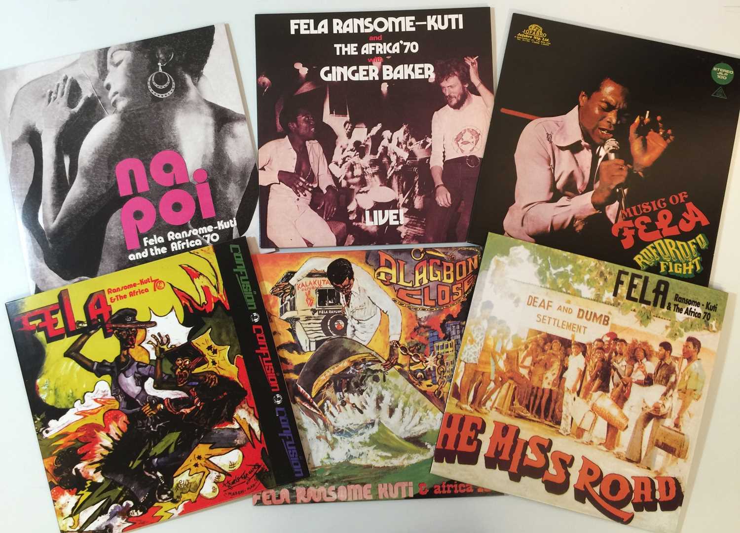 Lot 28 - FELA KUTI - VINYL BOX SET 2 (6 LP SET