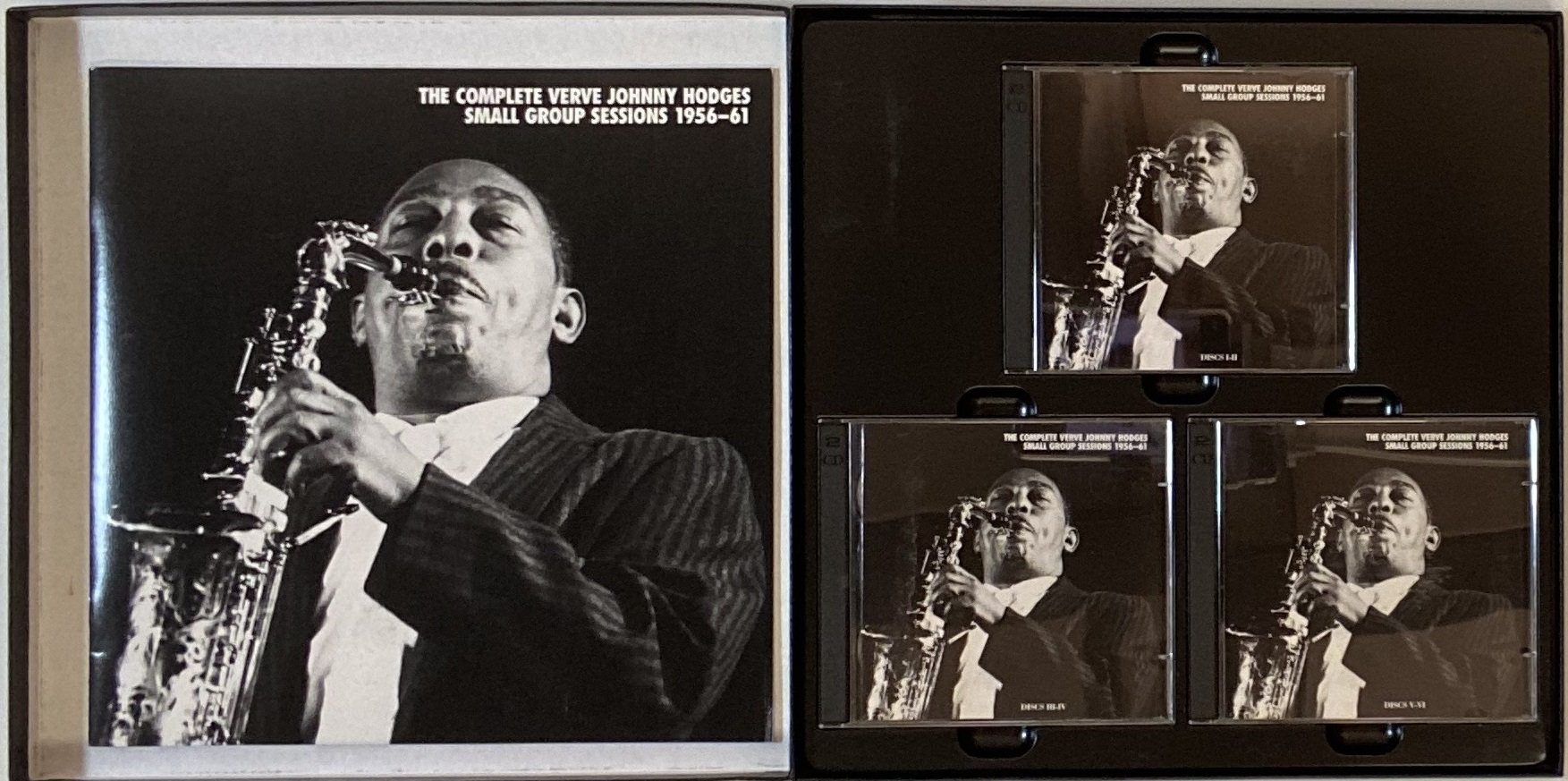 Lot 38 - JOHNNY HODGES - THE COMPLETE VERVE SMALL