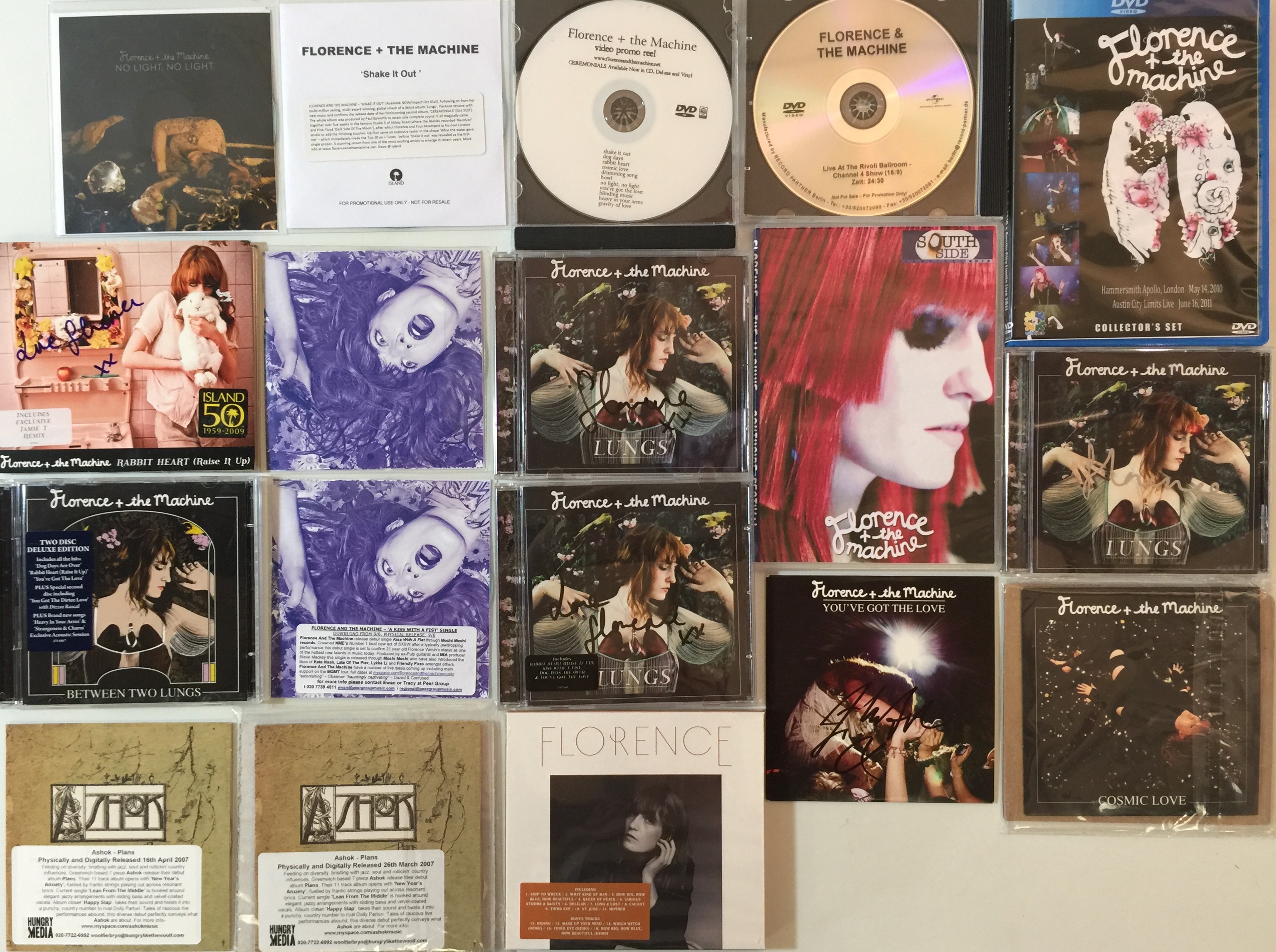Lot 107 - FLORENCE AND THE MACHINE AND RELATED - CD/