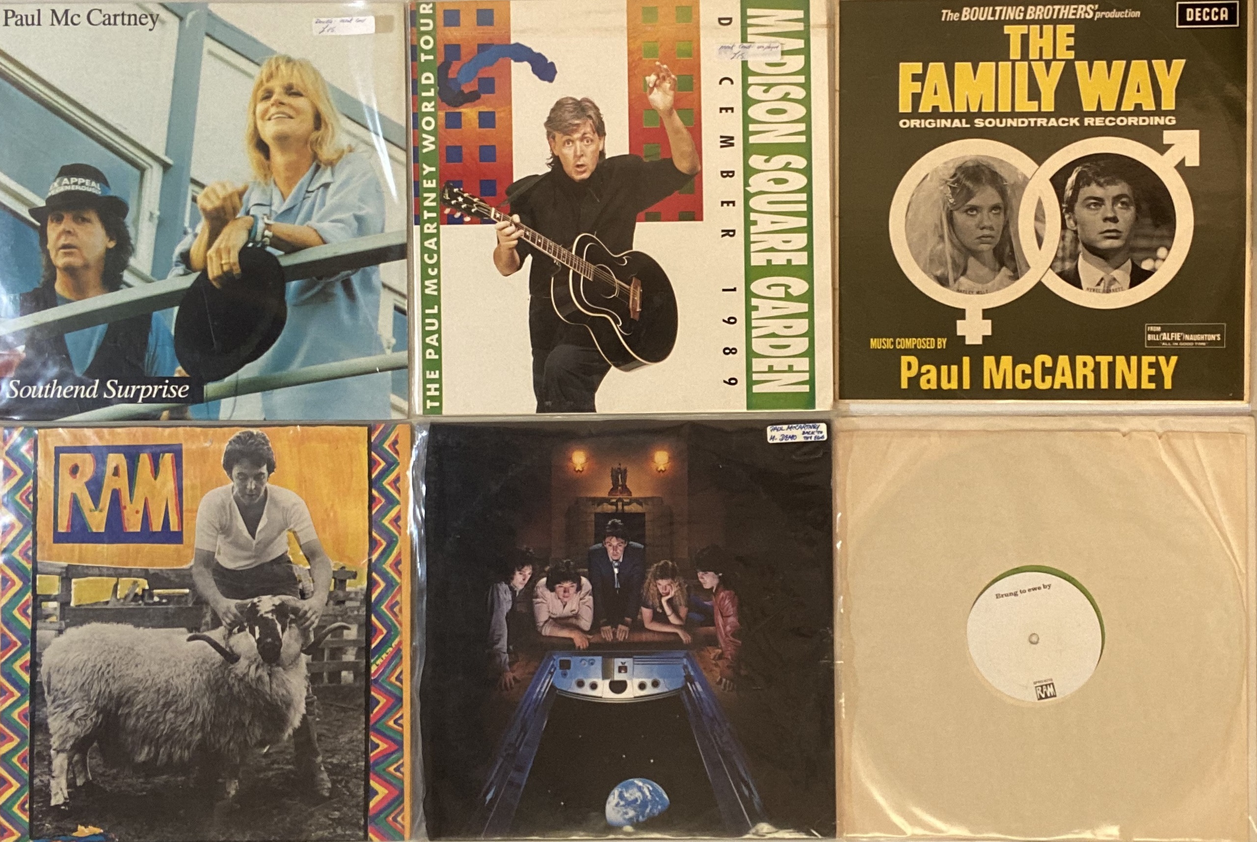 Lot 109 - PAUL MCCARTNEY - LP PROMO/ PRIVATE RELEASE