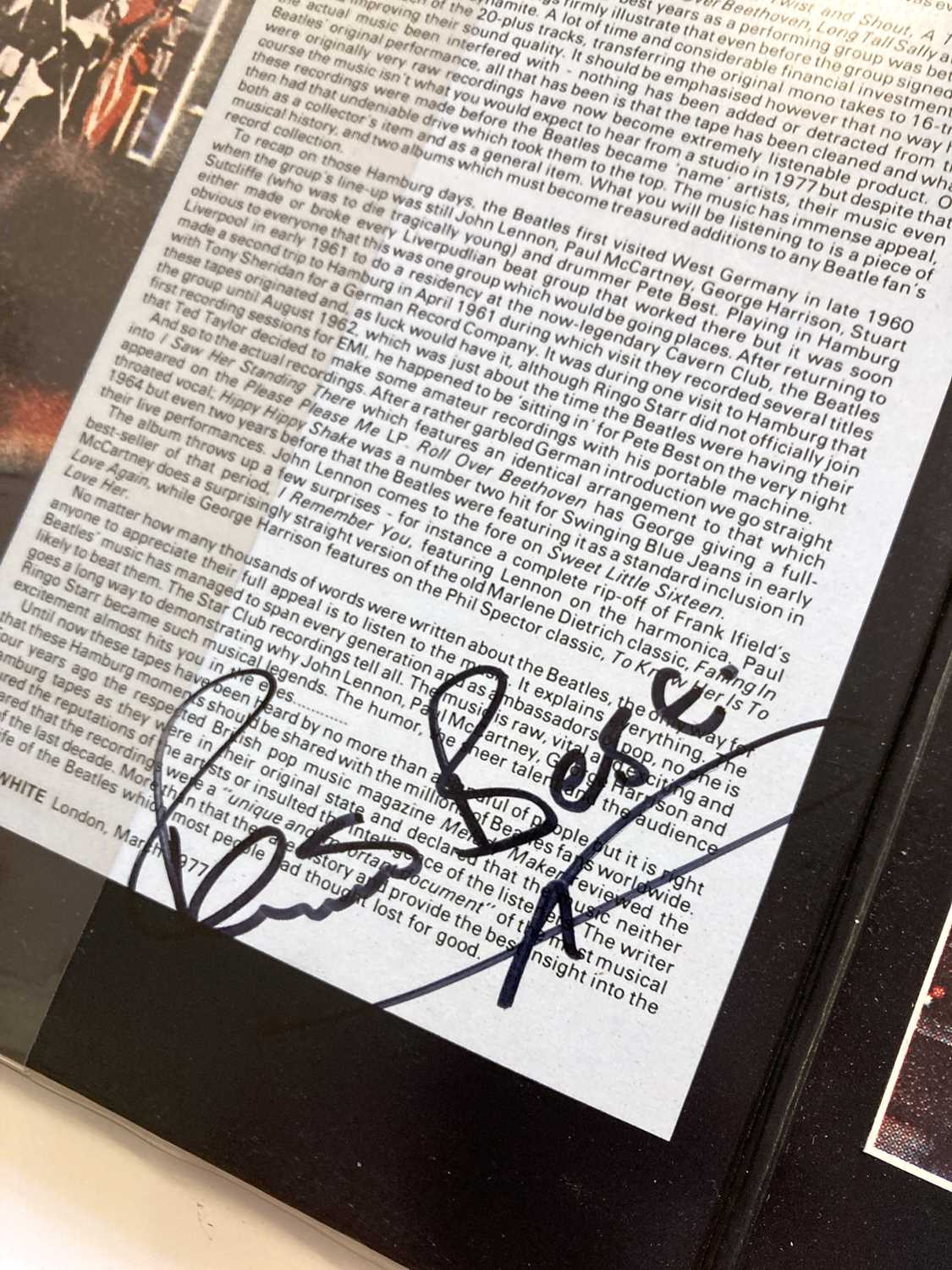 Lot 340 - SIGNED BEATLES LPS & BEATLES COLLECTION