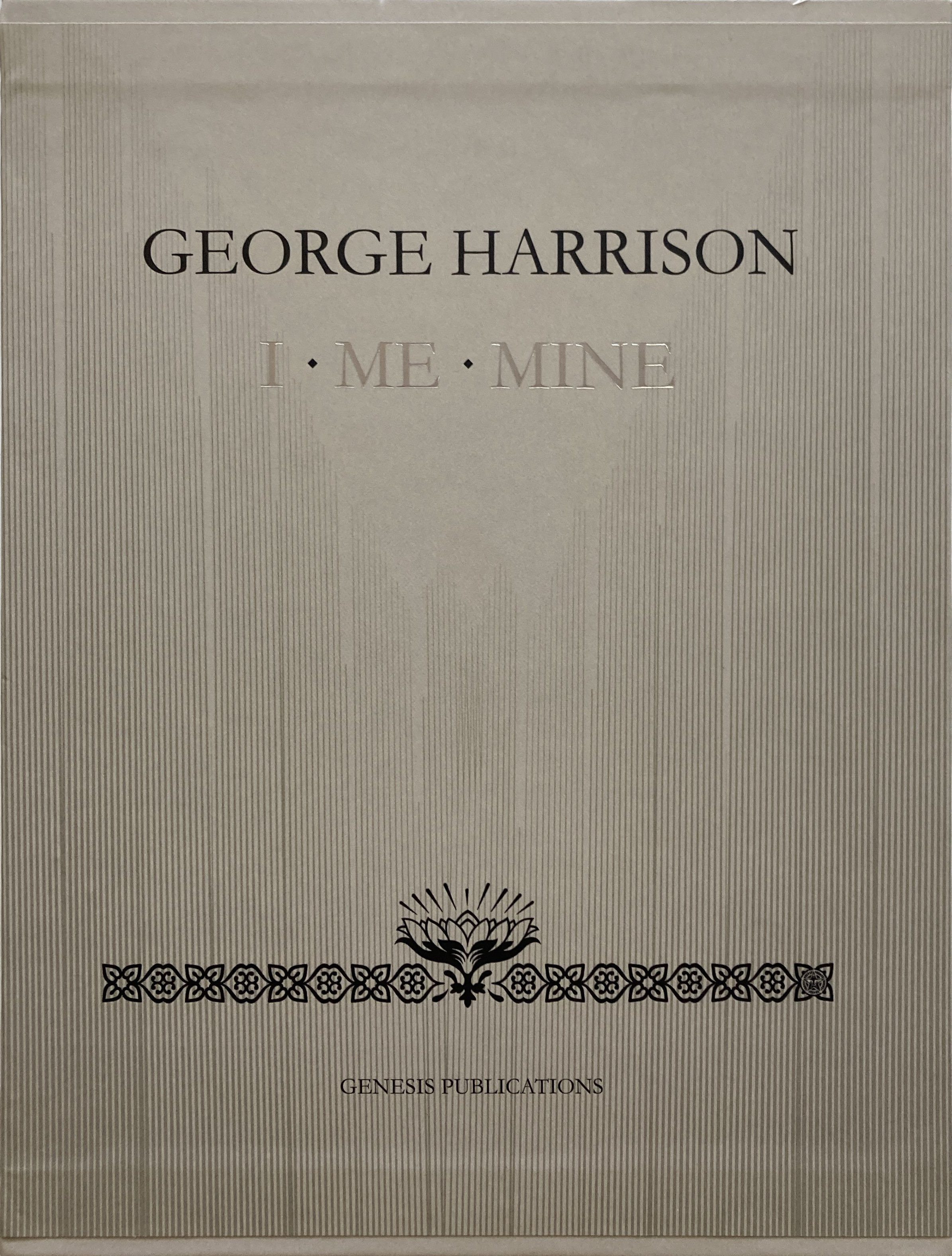 Lot 240 - GEORGE HARRISON - I ME MINE EXTENDED EDITION