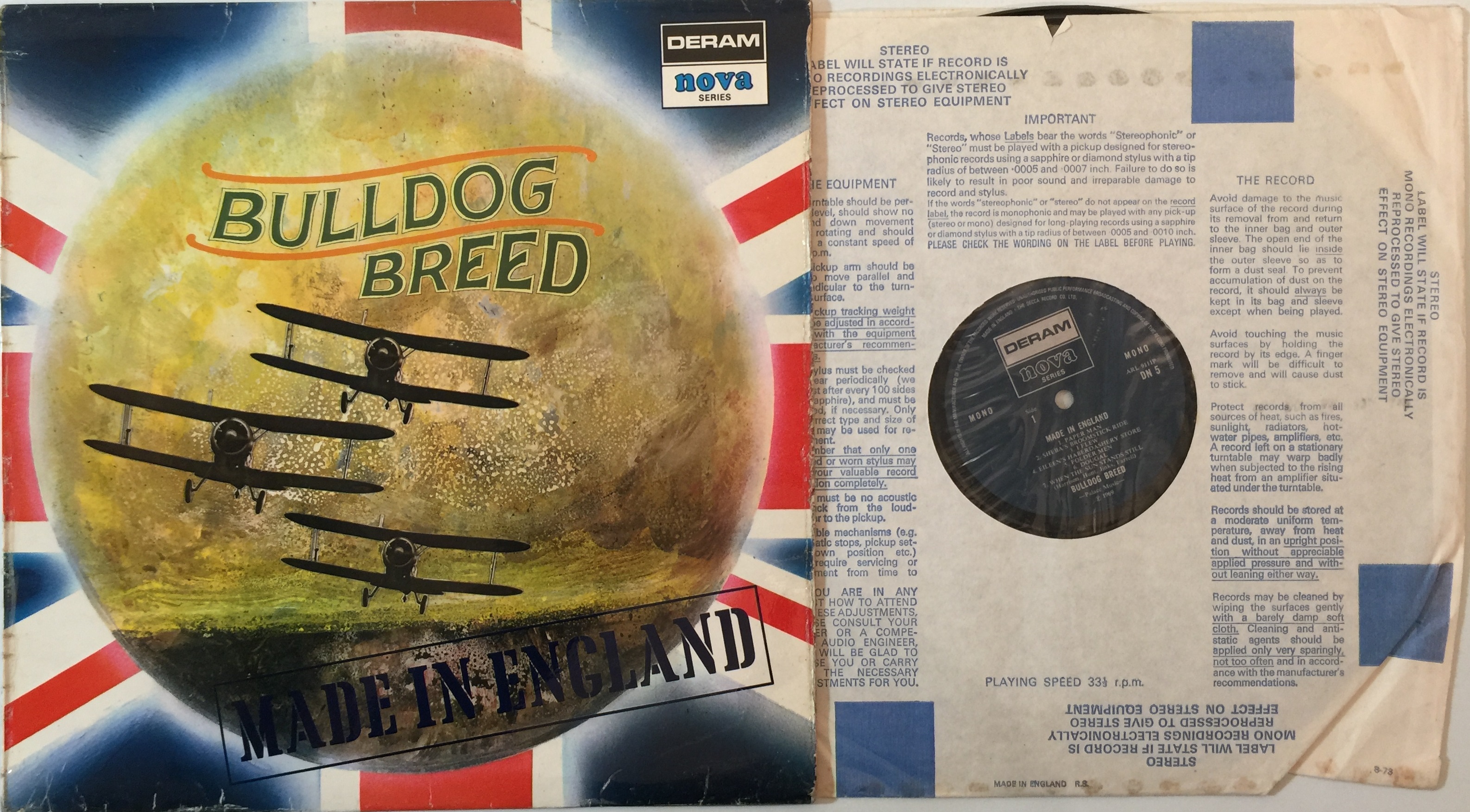 Lot 37 - BULLDOG BREED - MADE IN ENGLAND LP (ORIGINAL