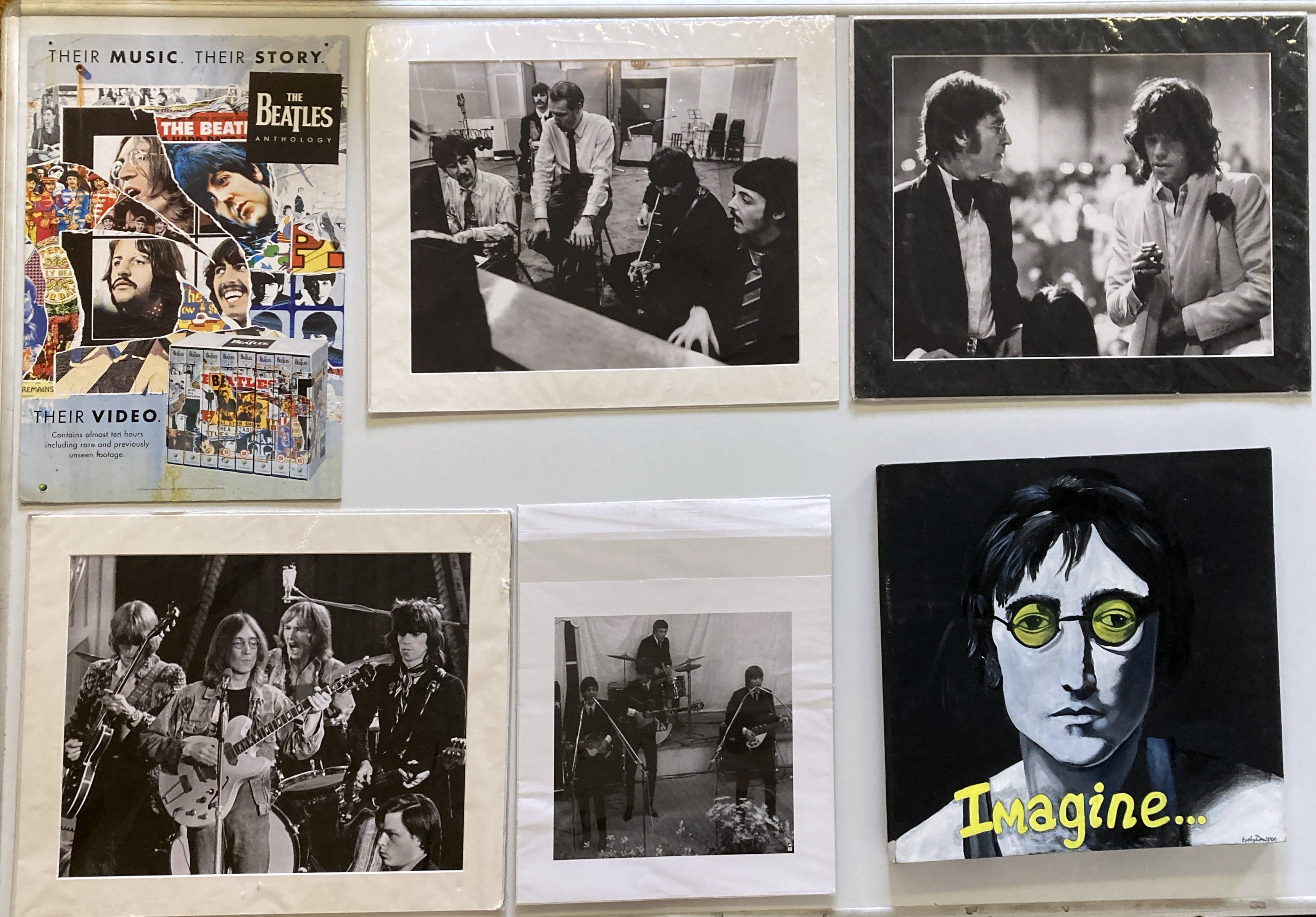 Lot 200 - BEATLES SHOP DISPLAYS AND PICTURES.